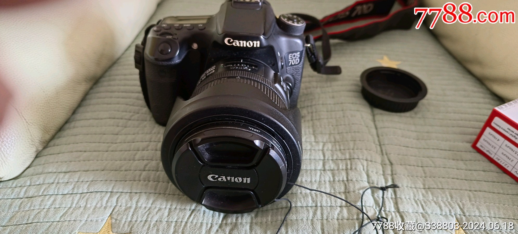 日本佳能牌70D相机十佳能15一85镜头-价格:561元-au38123386-单反相机 -加价-7788收藏__收藏热线