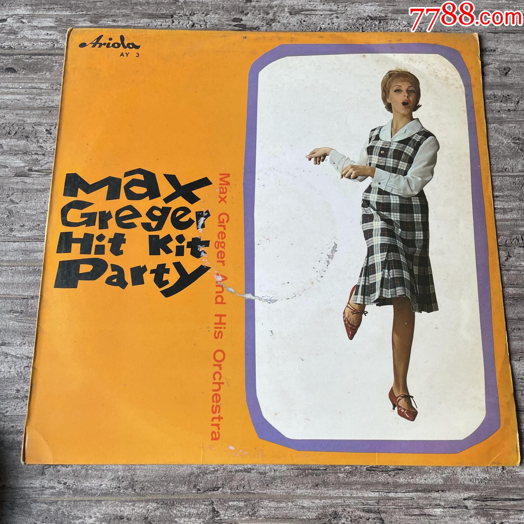 德国萨克斯轻音乐队-马克斯·格雷格尔-黑胶LP-C16_老唱片_楚都旧时光【7788收藏__收藏热线】