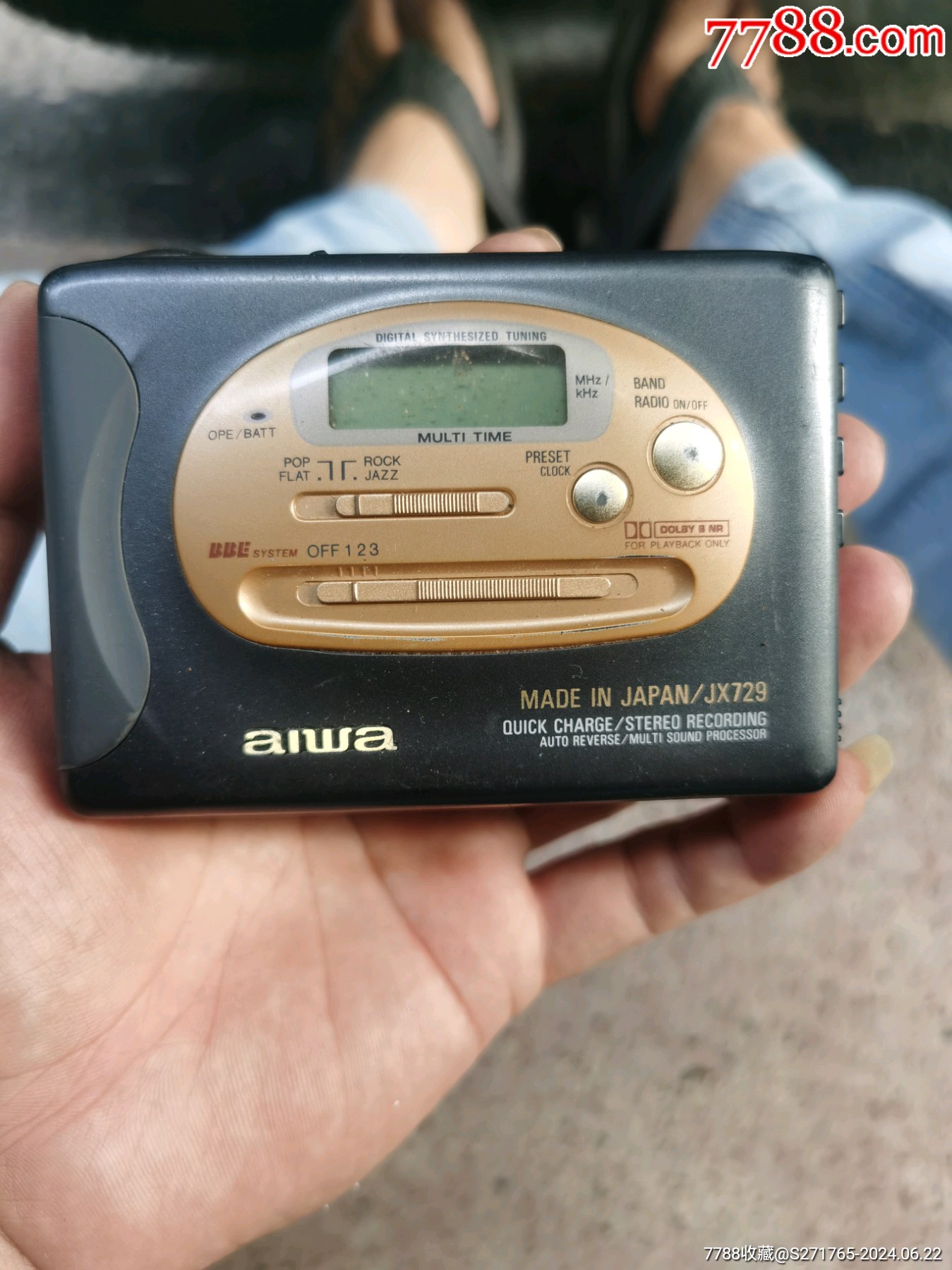 爱华JX729磁带随身听，_随身听/mp3_一城杂货铺【7788收藏__收藏热线】