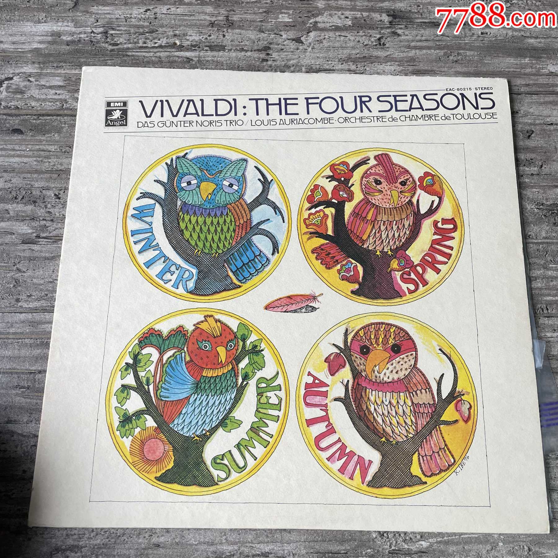 维瓦尔第-四季-路易斯·奥里亚科姆指挥-黑胶LP-A18__【7788收藏__收藏热线】