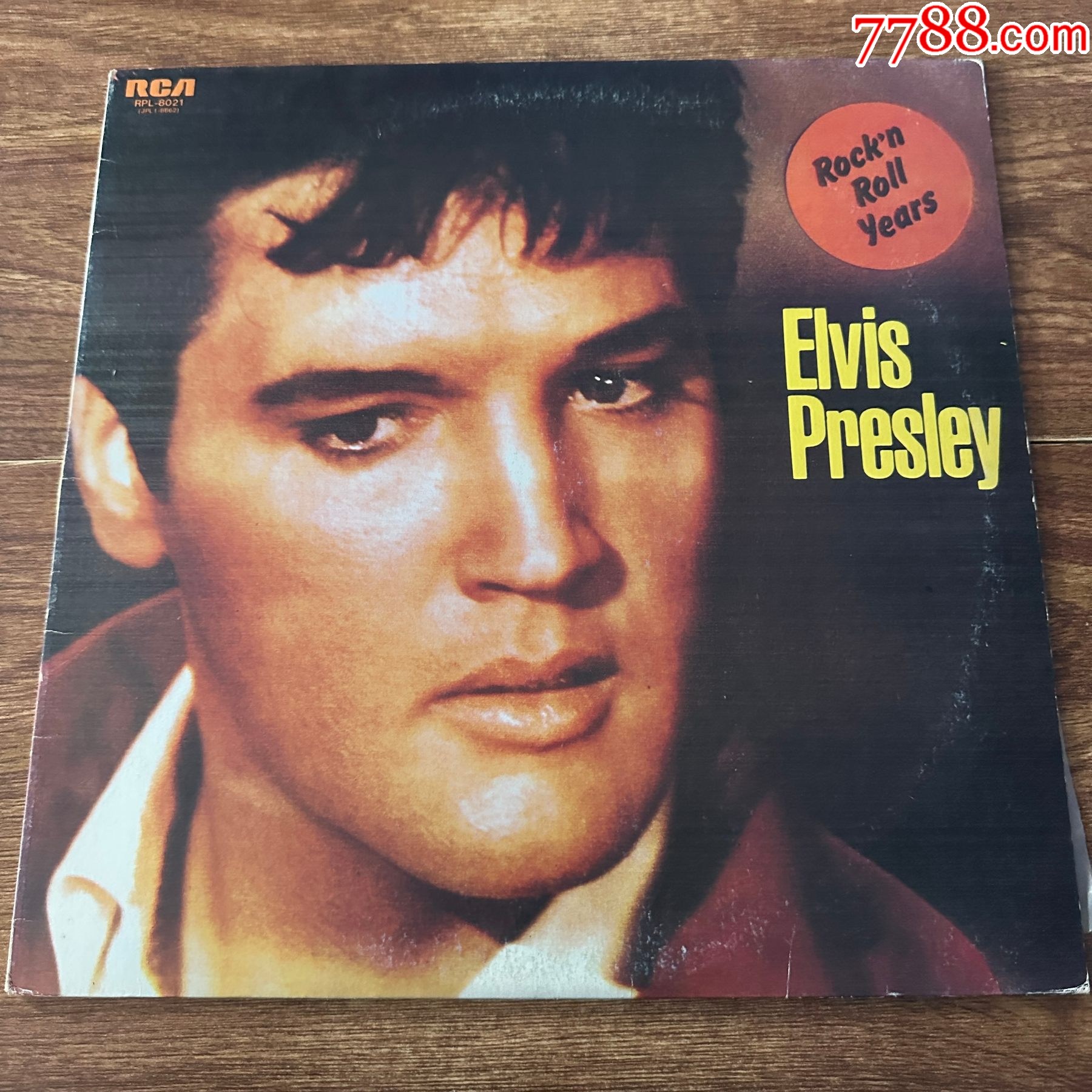 罕见盘猫王埃尔维斯·普雷斯利-摇滚岁月-12寸黑胶LP-A86__【7788收藏__收藏热线】
