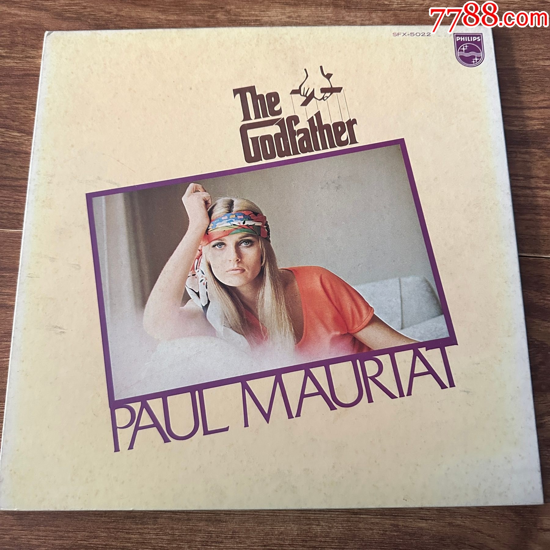 保罗莫里哀-TheGodfather-教父-12寸黑胶LP-A87一处划痕__【7788收藏__收藏热线】