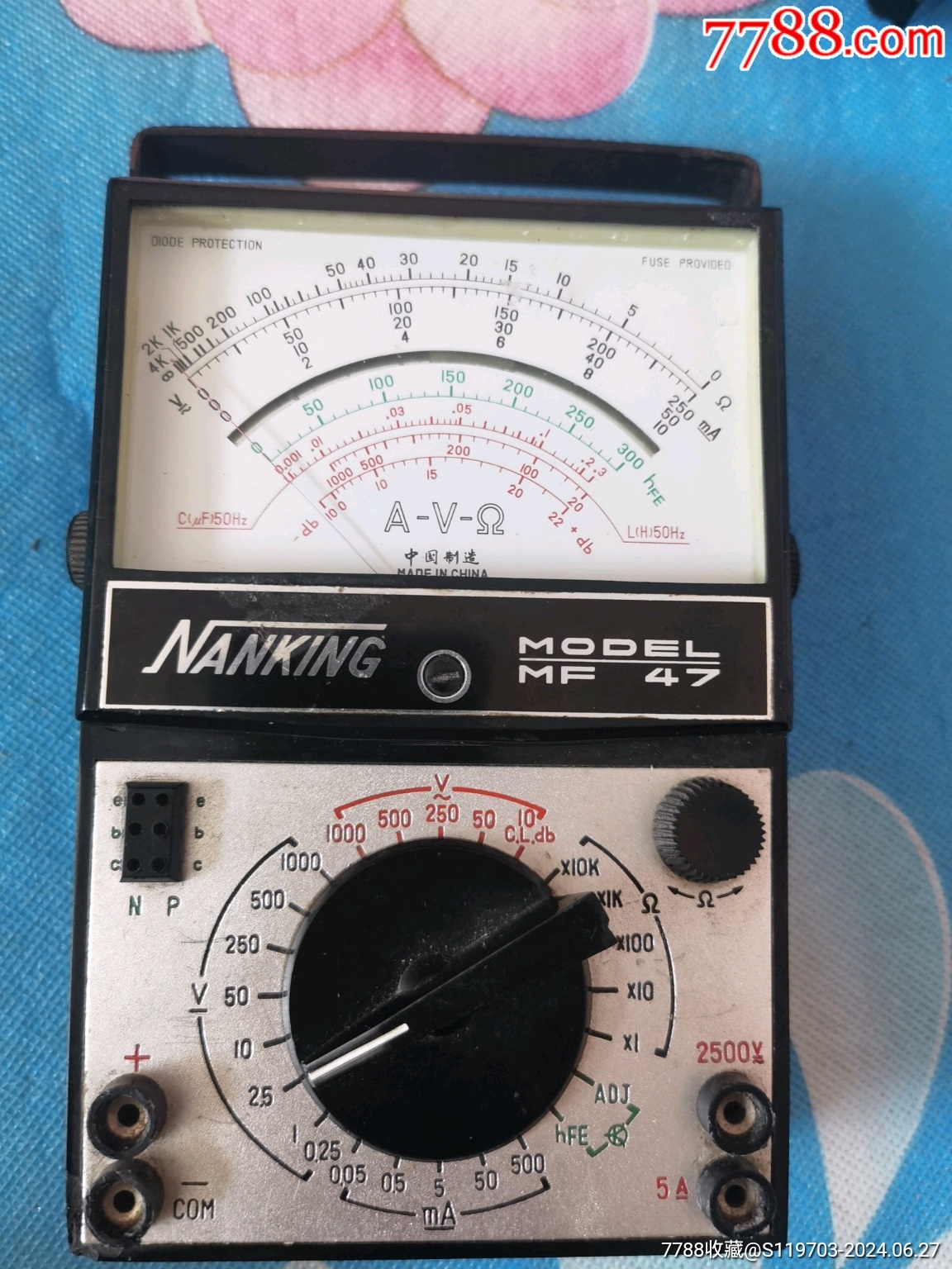 早期的MF47万用表_万用/万能表_二手杂货店【7788收藏__收藏热线】