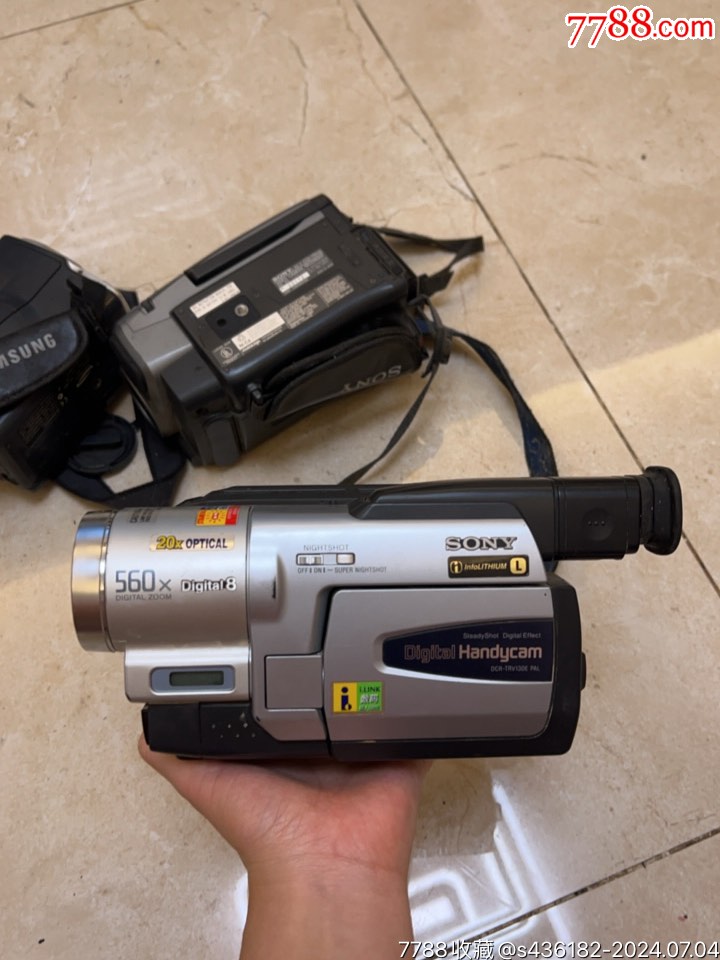索尼TRV130-价格:35元-au38277431-摄像机/摄影机 -加价-7788收藏__收藏热线