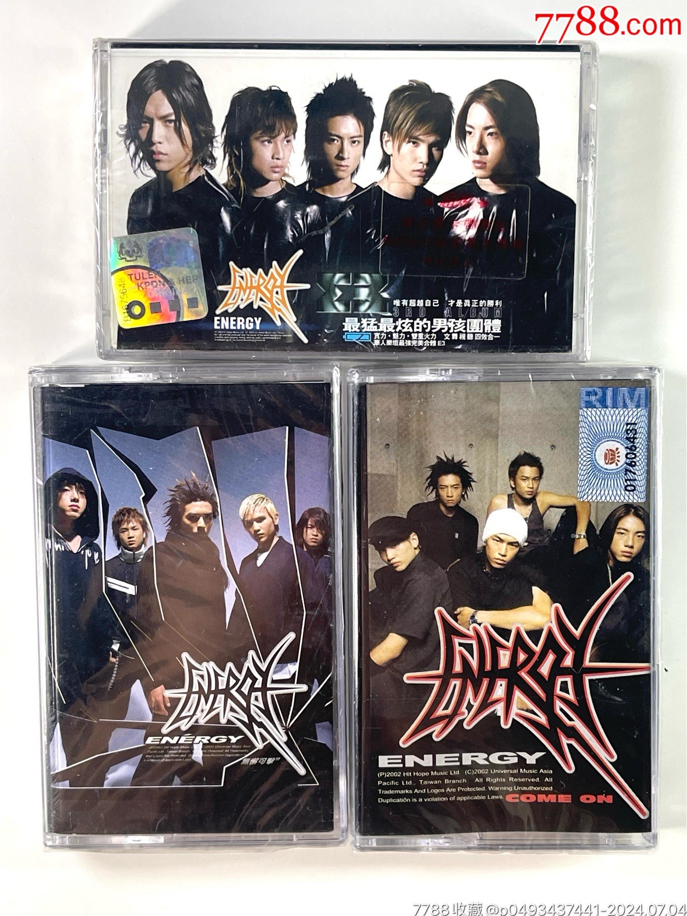 ENERGY～3张合售～全新马版__【7788收藏__收藏热线】