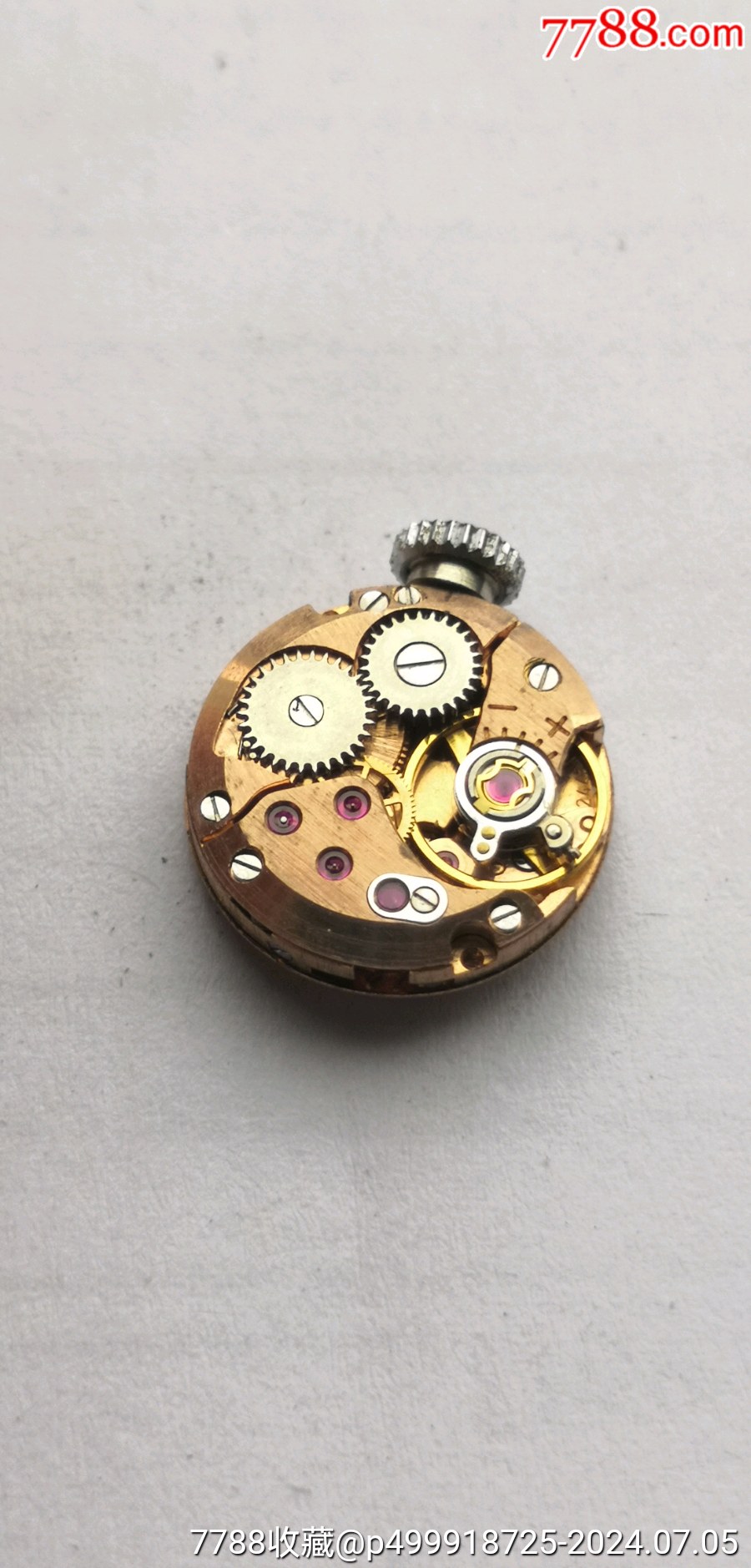 紫色机芯-价格:35元-au38292645-手表/腕表 -加价-7788收藏__收藏热线