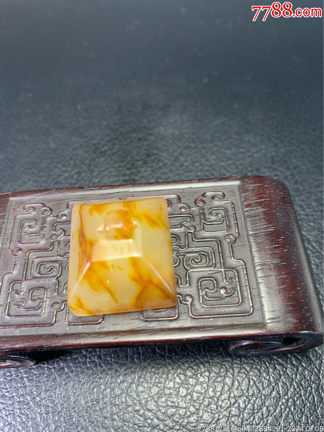 旧藏高古玉印章。更多精彩玉器在店铺-价格:46元-au38300784-和田玉 -加价-7788收藏__收藏热线