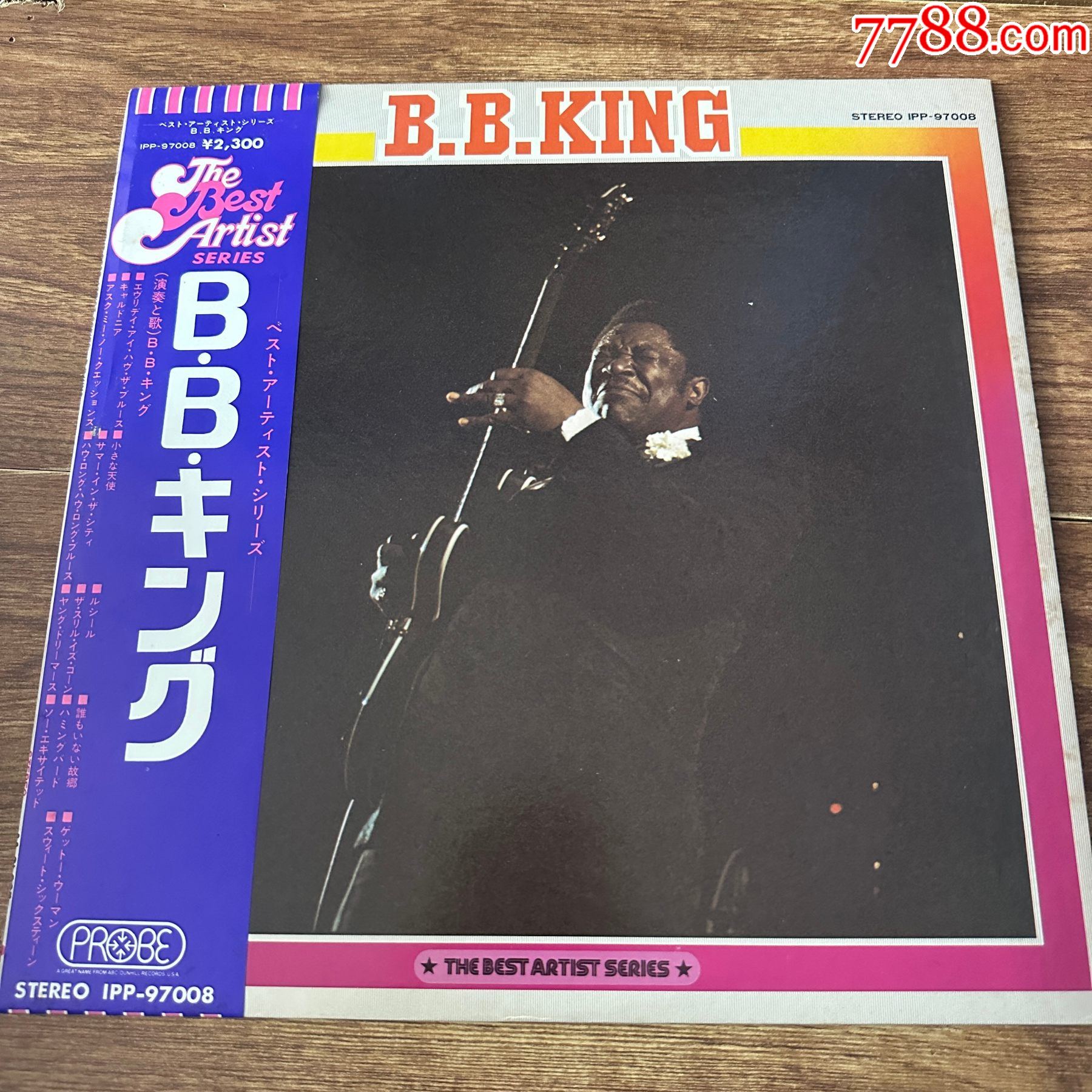 蓝调之王-B.B.King-爵士-12寸黑胶LP-A47__【7788收藏__收藏热线】