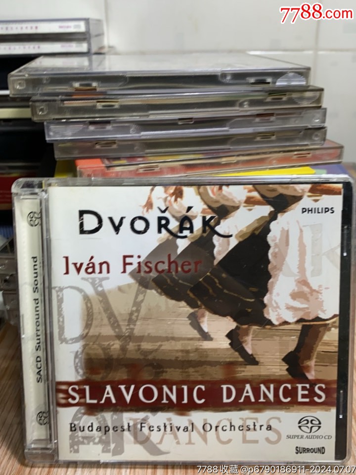 正版古典音乐德沃夏克斯拉夫舞曲：1CD碟片指挥：伊凡费舍尔_音乐CD_一线音乐搬运工【7788收藏__收藏热线】