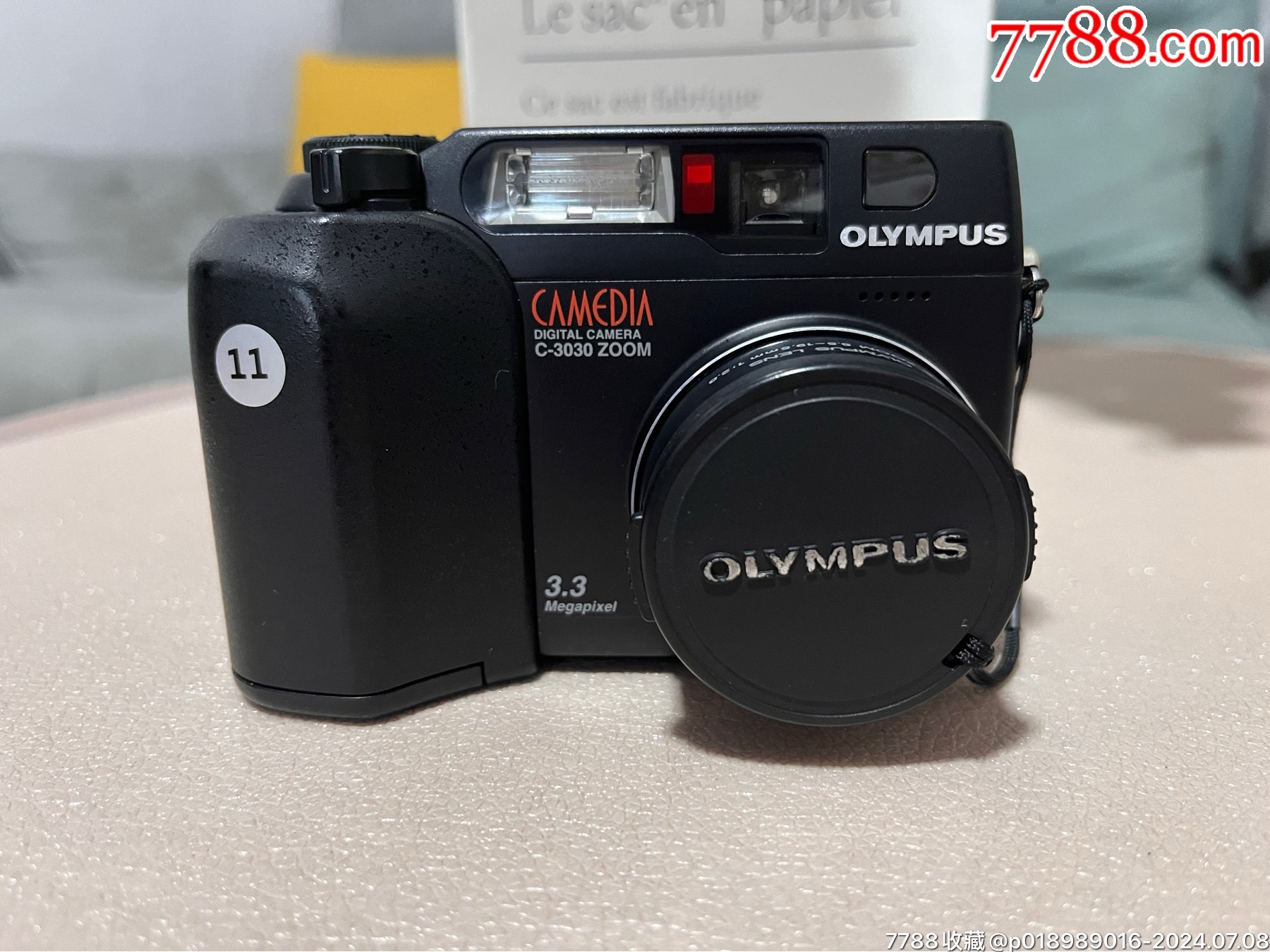 奥林巴斯-C3030数码ccd相机，功能正常_卡片机/数码相机_以戒为师【7788收藏__收藏热线】