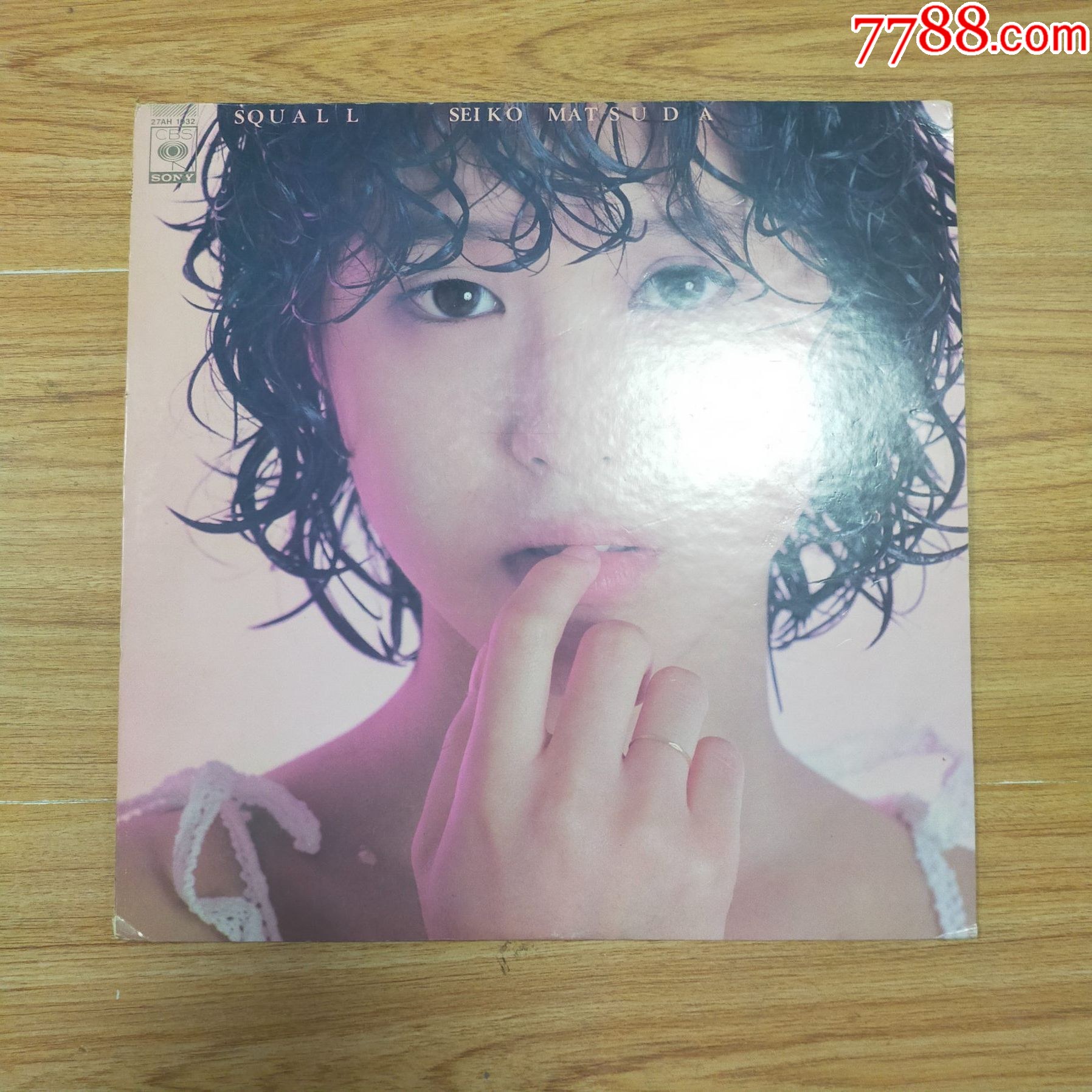 松田圣子-Seiko-Matsuda-スコール-流行-黑胶LP-A52-价格:10元-au38364232-老唱片/胶片 -加价-7788收藏__收藏热线