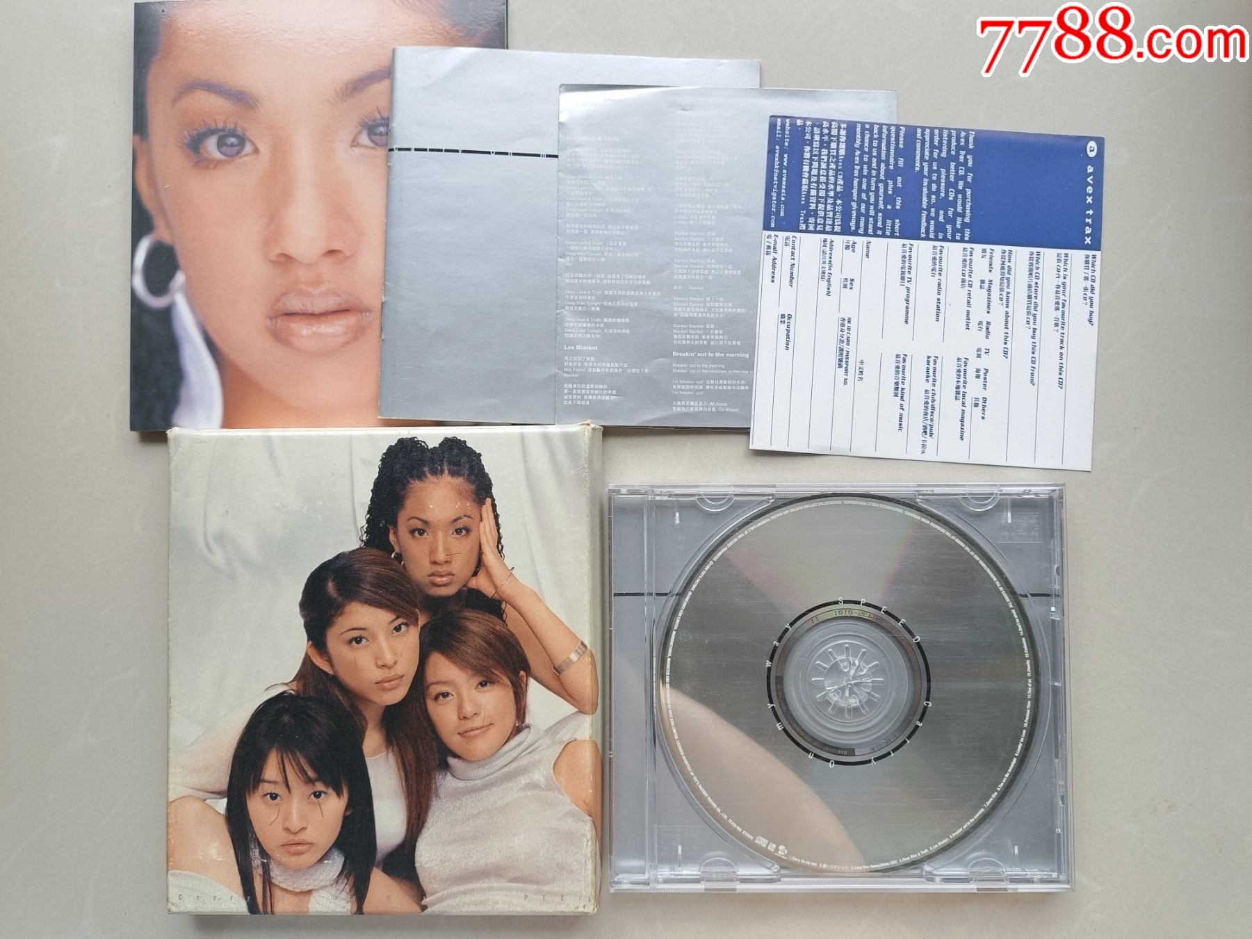 女子组合原版CD__【7788收藏__收藏热线】