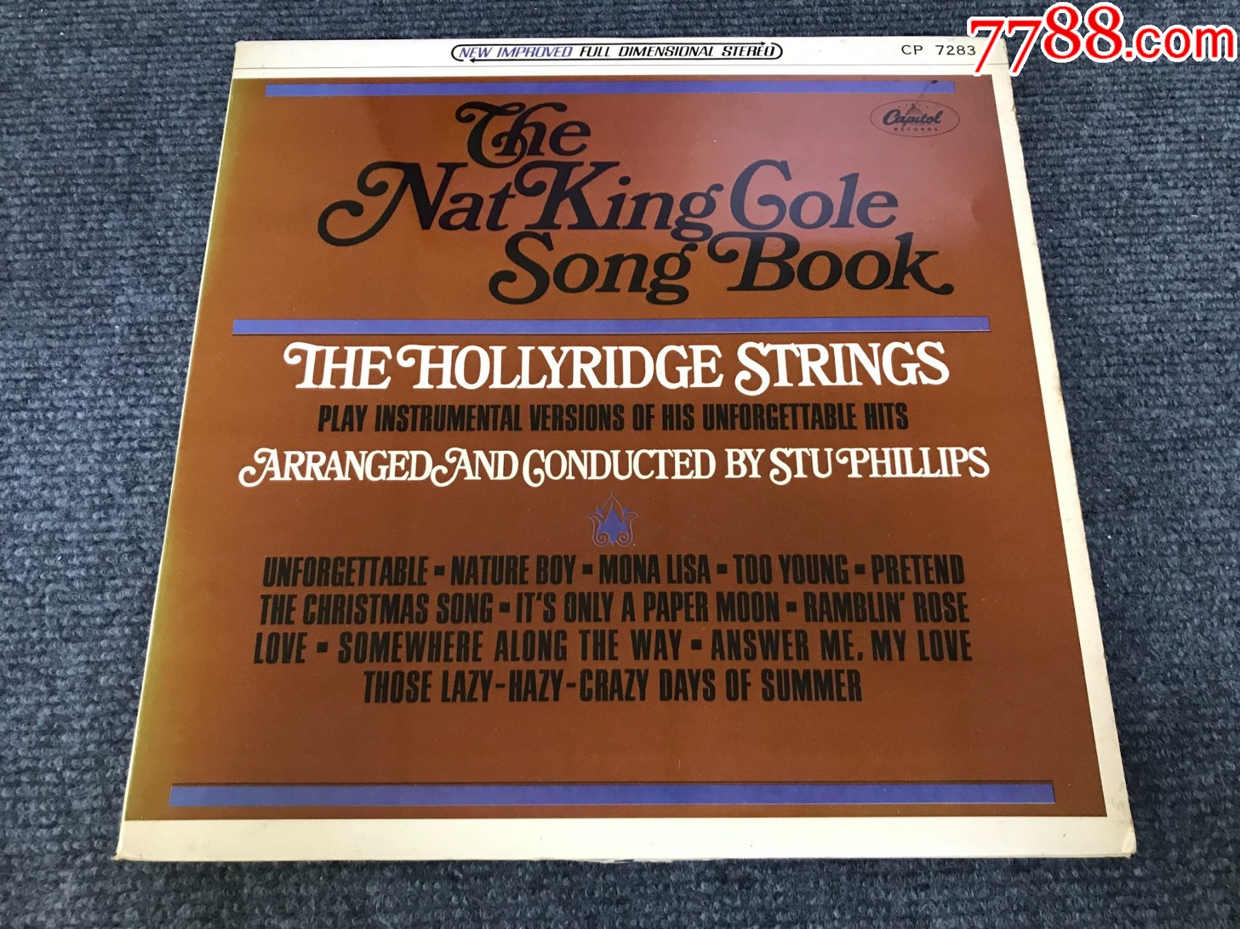 THE-NAT-KING-COLE-SONG-BOOK碟面划痕严重_海外唱片/胶片_寿春旧时光【7788收藏__收藏热线】