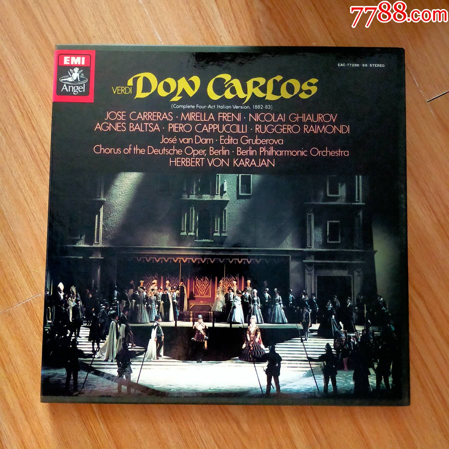 威尔第-歌剧-卡普契里演唱-唐卡洛斯-3LP黑胶-A43_海外唱片/胶片_楚都旧时光【7788收藏__收藏热线】