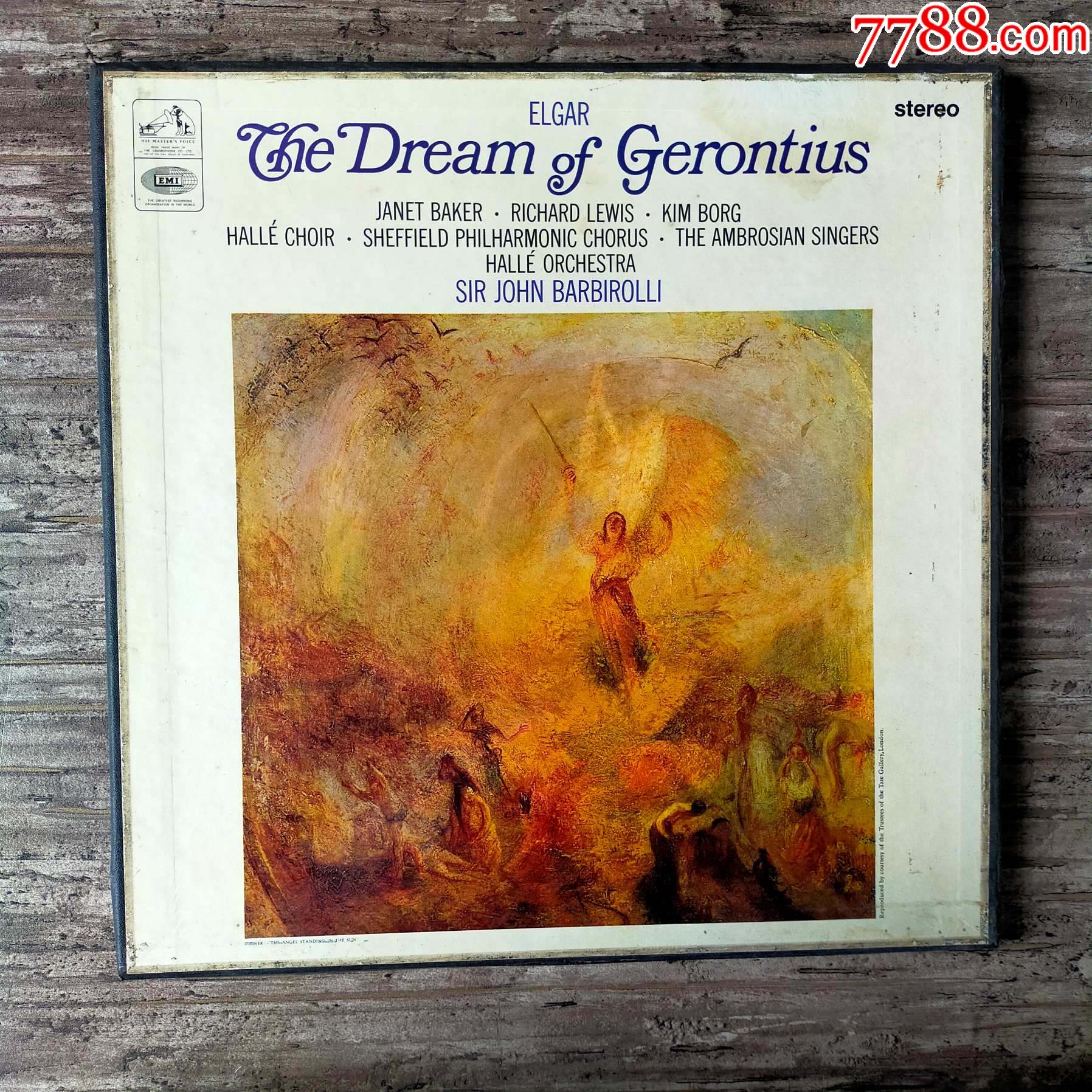 埃尔加的梦想-GERONTIUS-SIR-约翰·巴比罗利指挥-黑胶2LP-A45-价格:20元-au38442805-老唱片/胶片 -加价-7788收藏__收藏热线