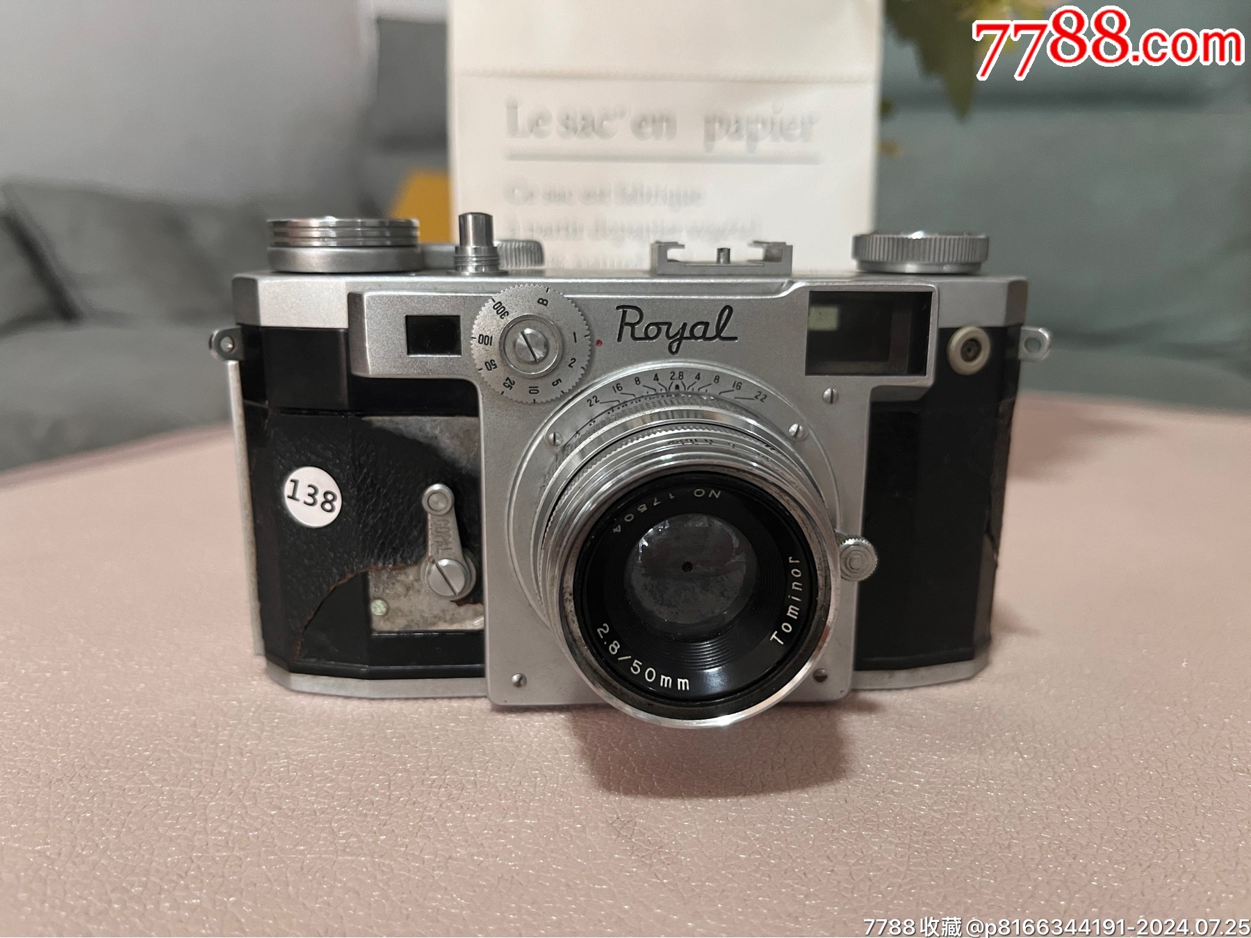 日本制造-ROYAL产量稀少仿莱佧旁轴相机__【7788收藏__收藏热线】