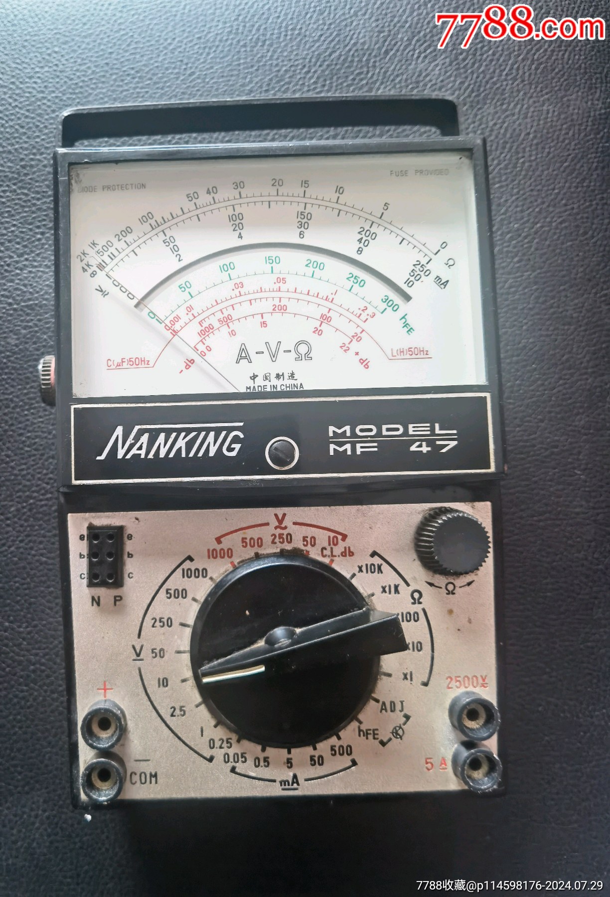 所谓的金蛋MF47万用表__【7788收藏__收藏热线】