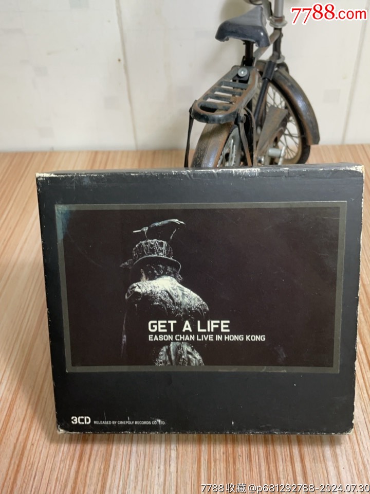 陈奕迅-get.a.life演唱会live。3CD。95新。-价格:298元-au38543745-音乐CD -加价-7788收藏__收藏热线