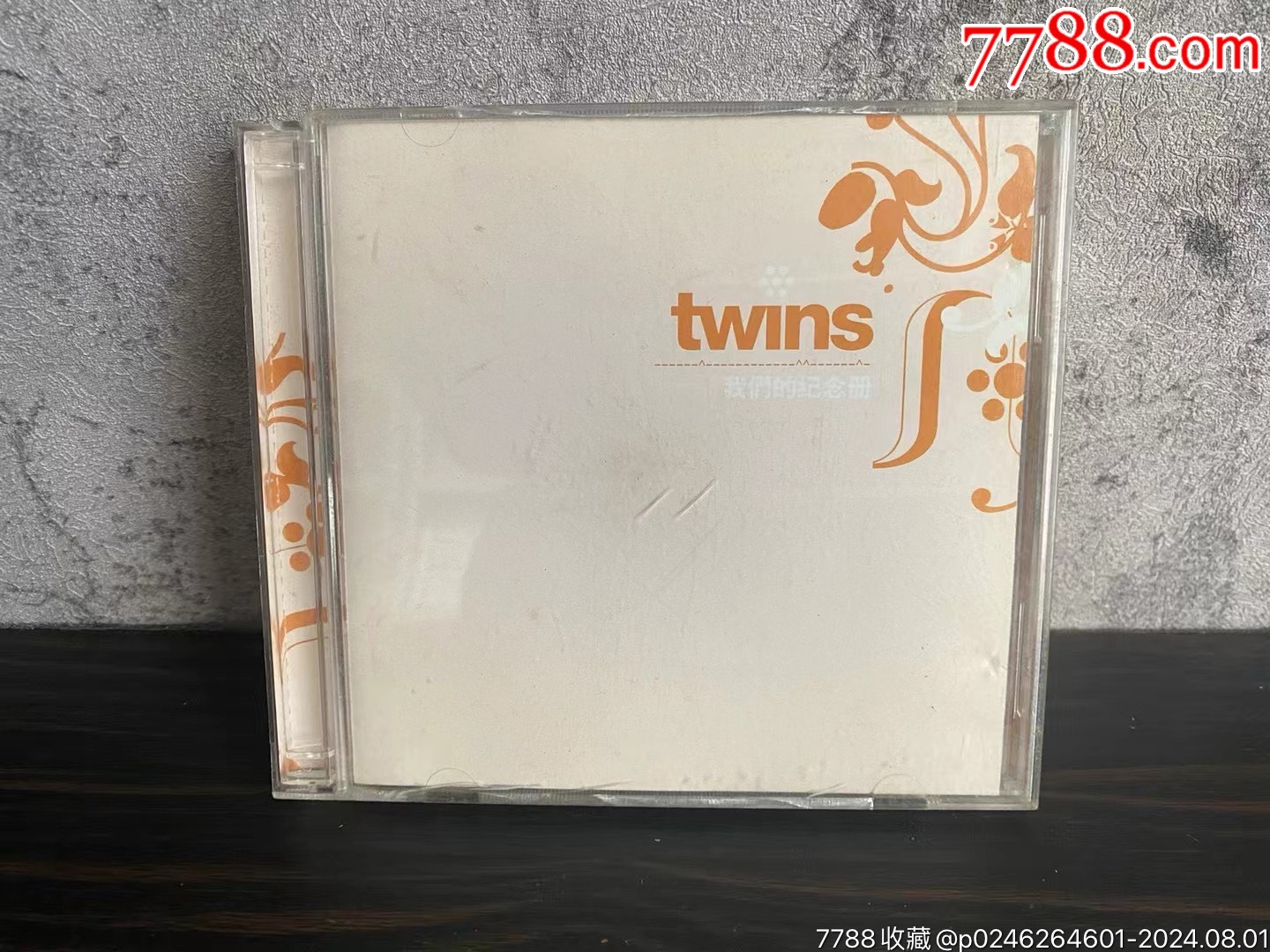 twins我们的纪念册无划痕CD+VCD_音乐CD_图片价格_收藏行情_7788集邮网