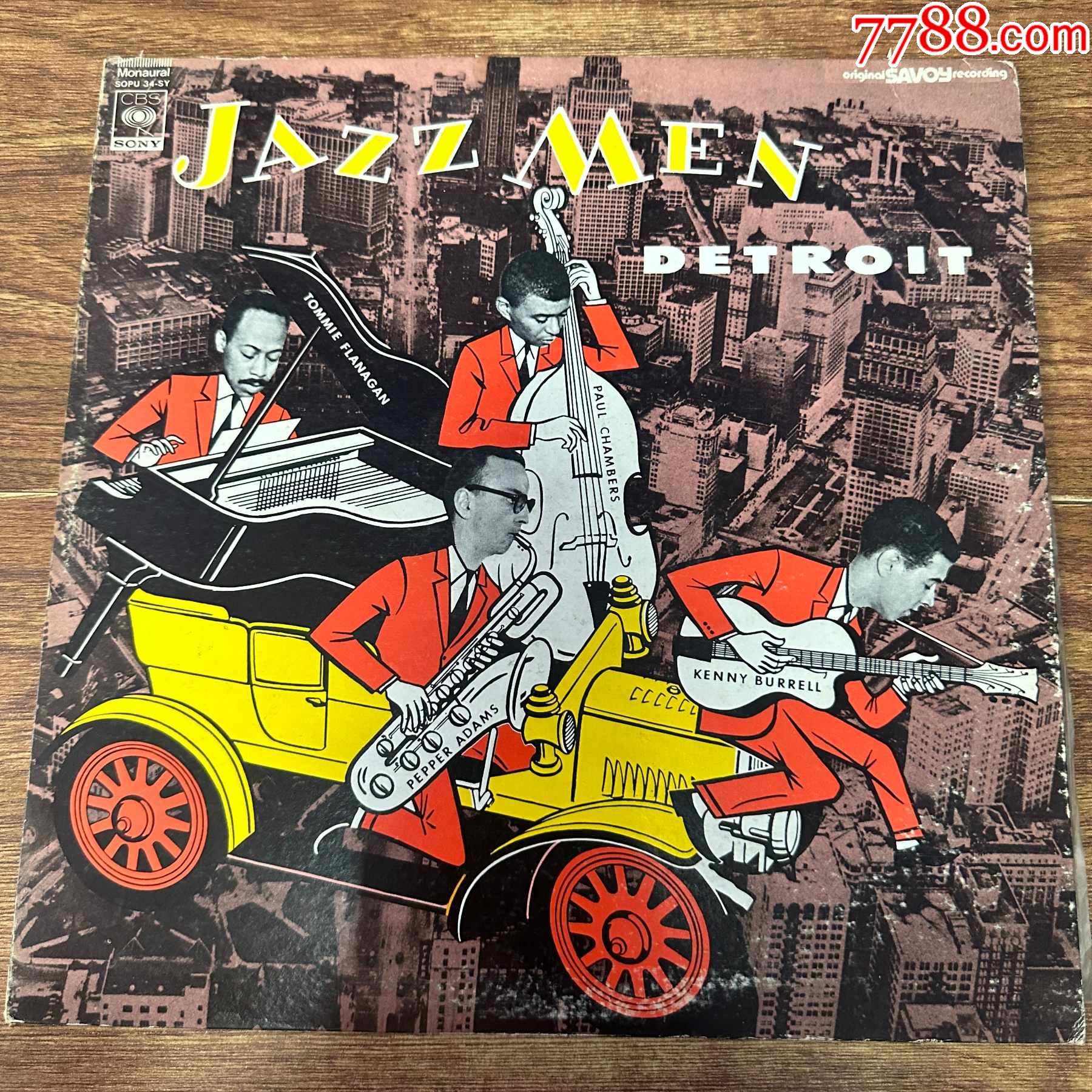 Jazzmen-Detroit-爵士-12寸黑胶LP-A91_海外唱片/胶片_碟行音像制品店【7788收藏__收藏热线】