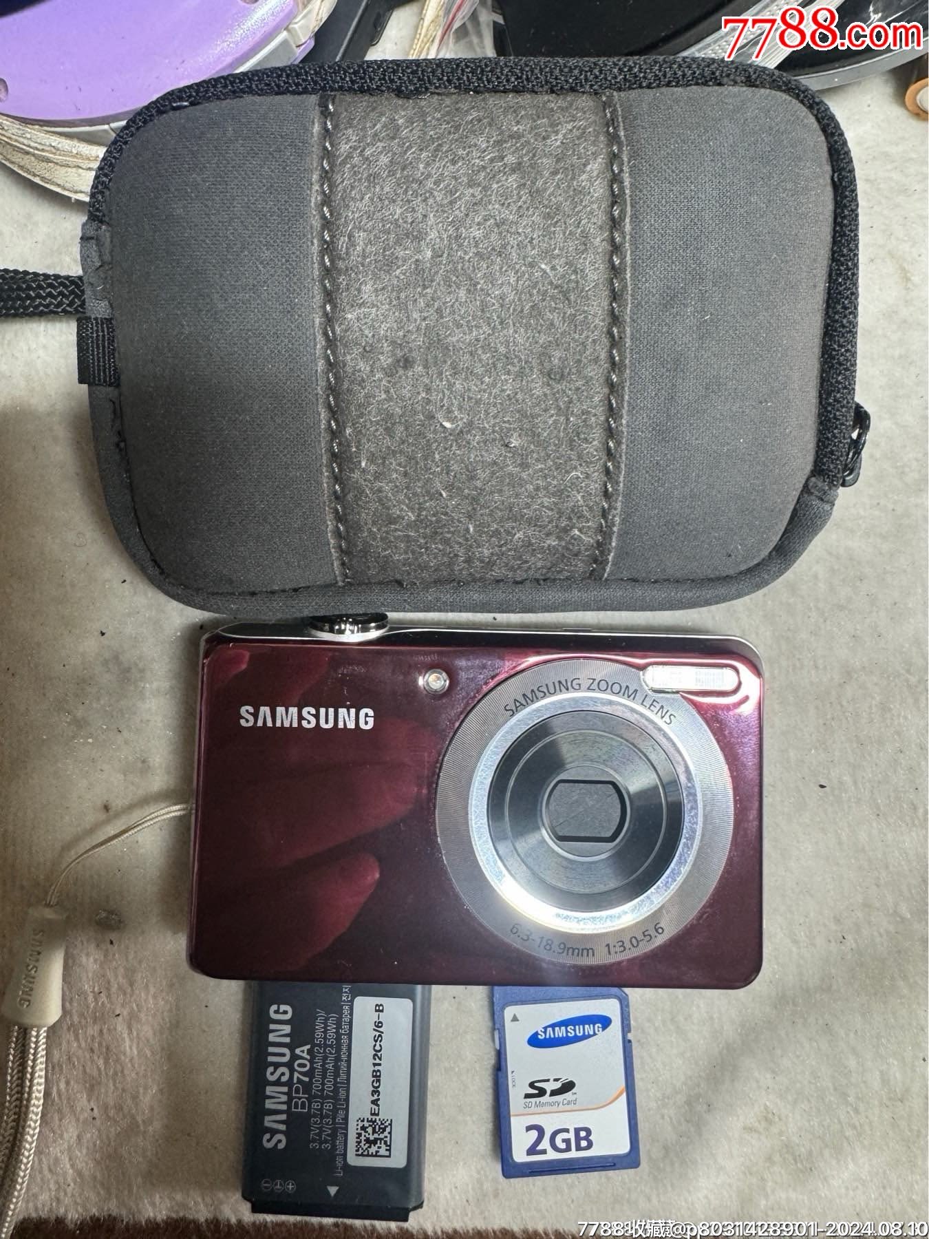 三星VLUU-PL100双屏数码相机-价格:25元-au38653192-卡片机/数码相机 -加价-7788收藏__收藏热线