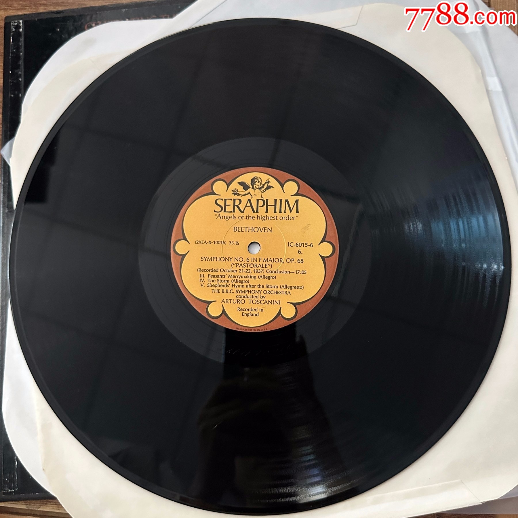 贝多芬-第1.4.6交响曲-托斯卡尼尼-12寸黑胶3LP-A46-价格:20.0000元-au38677313-海外唱片/胶片 -加价-7788收藏__收藏热线