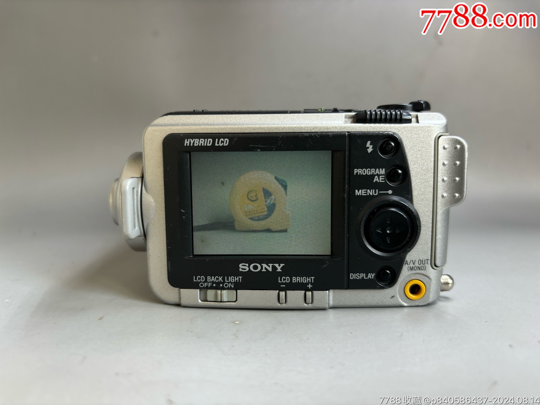 索尼，sonyDSC-F505V数码相机，品相好如图，屏幕可以显示，边缘黑化，可_卡片机/数码相机_午后时光【7788收藏__收藏热线】