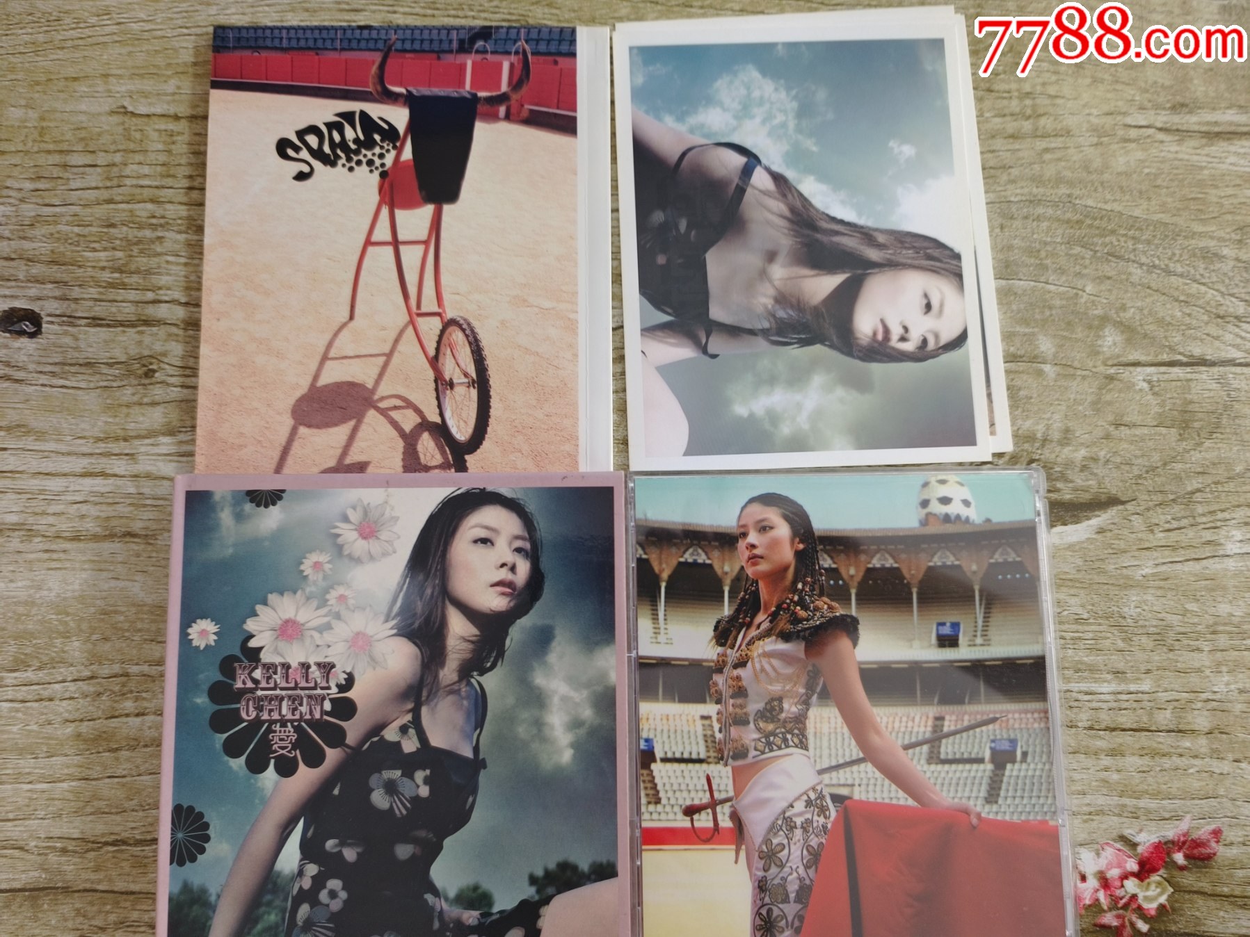 陈慧琳爱爱一个人原版CD+VCD__【7788收藏__收藏热线】