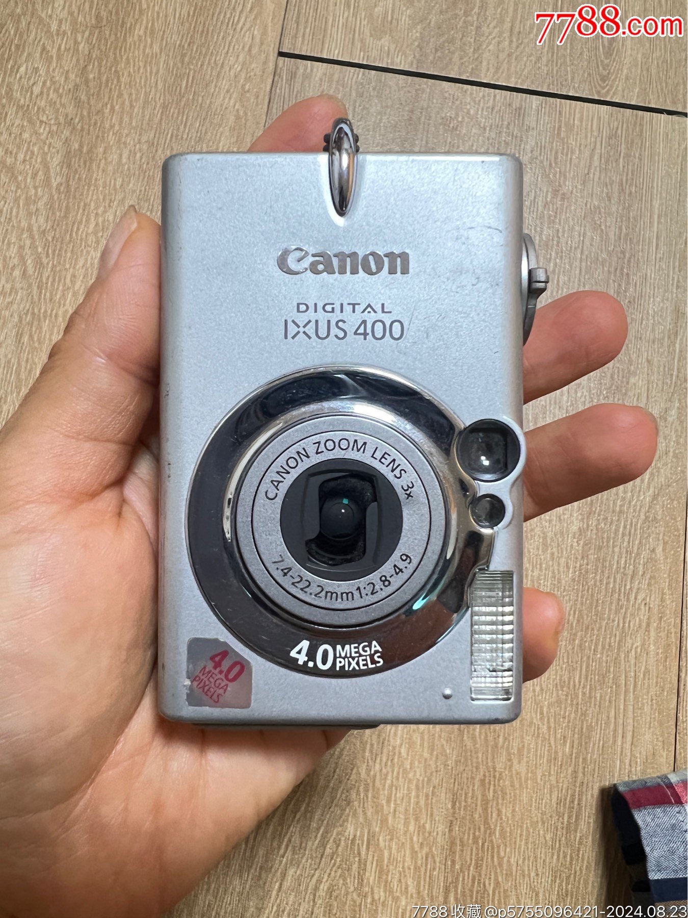 佳能IXUS400-价格:91元-au38773270-卡片机/数码相机 -加价-7788收藏__收藏热线