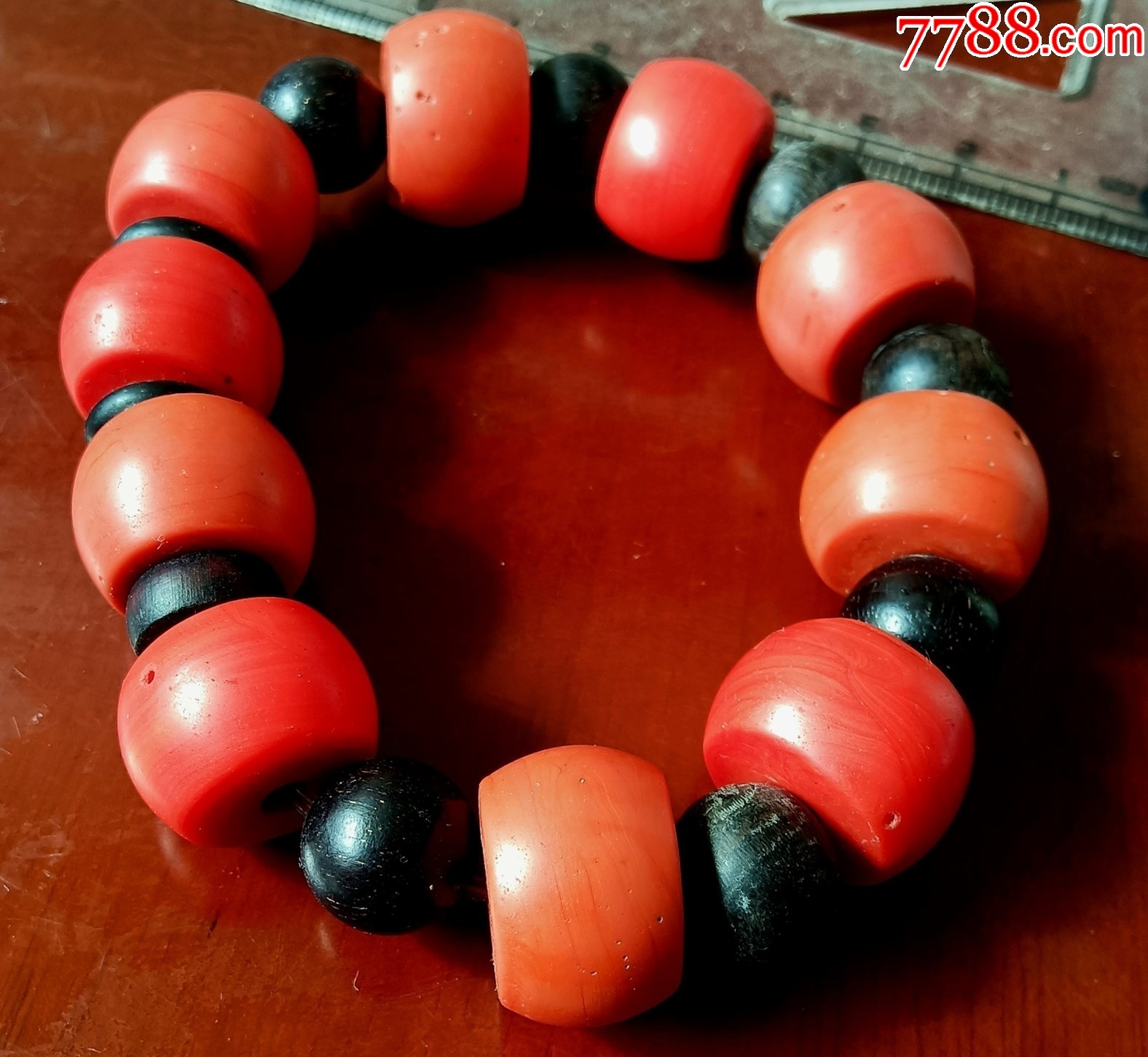 八十年代，藏区老雪巴手串-价格:60元-au38801827-其他宝石 -加价-7788收藏__收藏热线