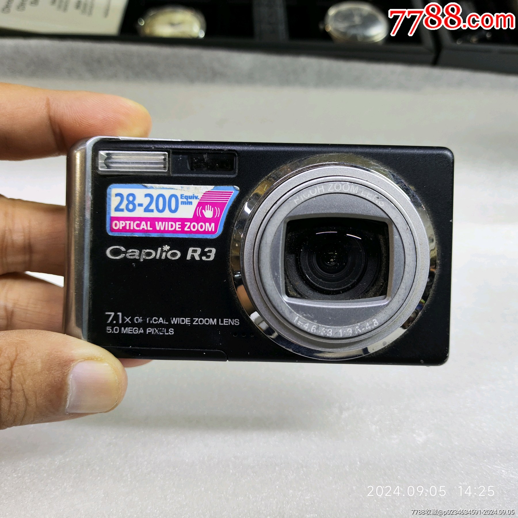 日本CCD数码相机理光数码相机一个__【7788收藏__收藏热线】