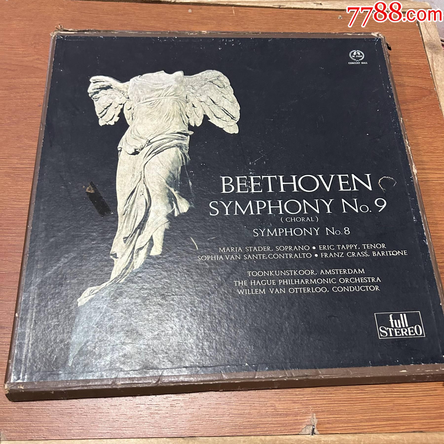 贝多芬-第九交响曲-辛普森第八号-套盒-黑胶唱片2LP-A40_海外唱片/胶片_碟行音像制品店【7788收藏__收藏热线】