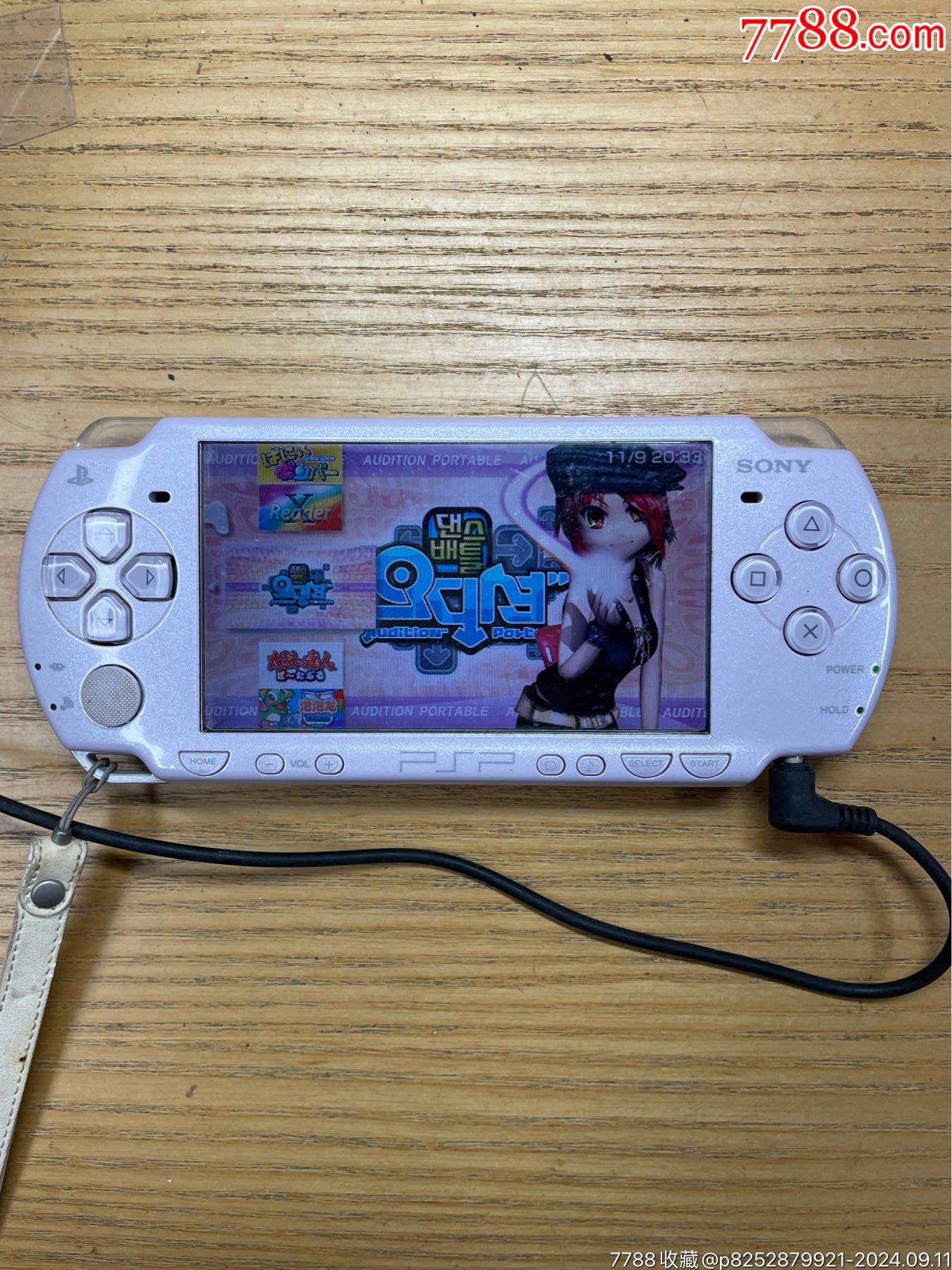 索尼游戏机PSP-2000可以开机玩内存8GB没有电池没有充电器，其它PSP在拍__【7788收藏__收藏热线】