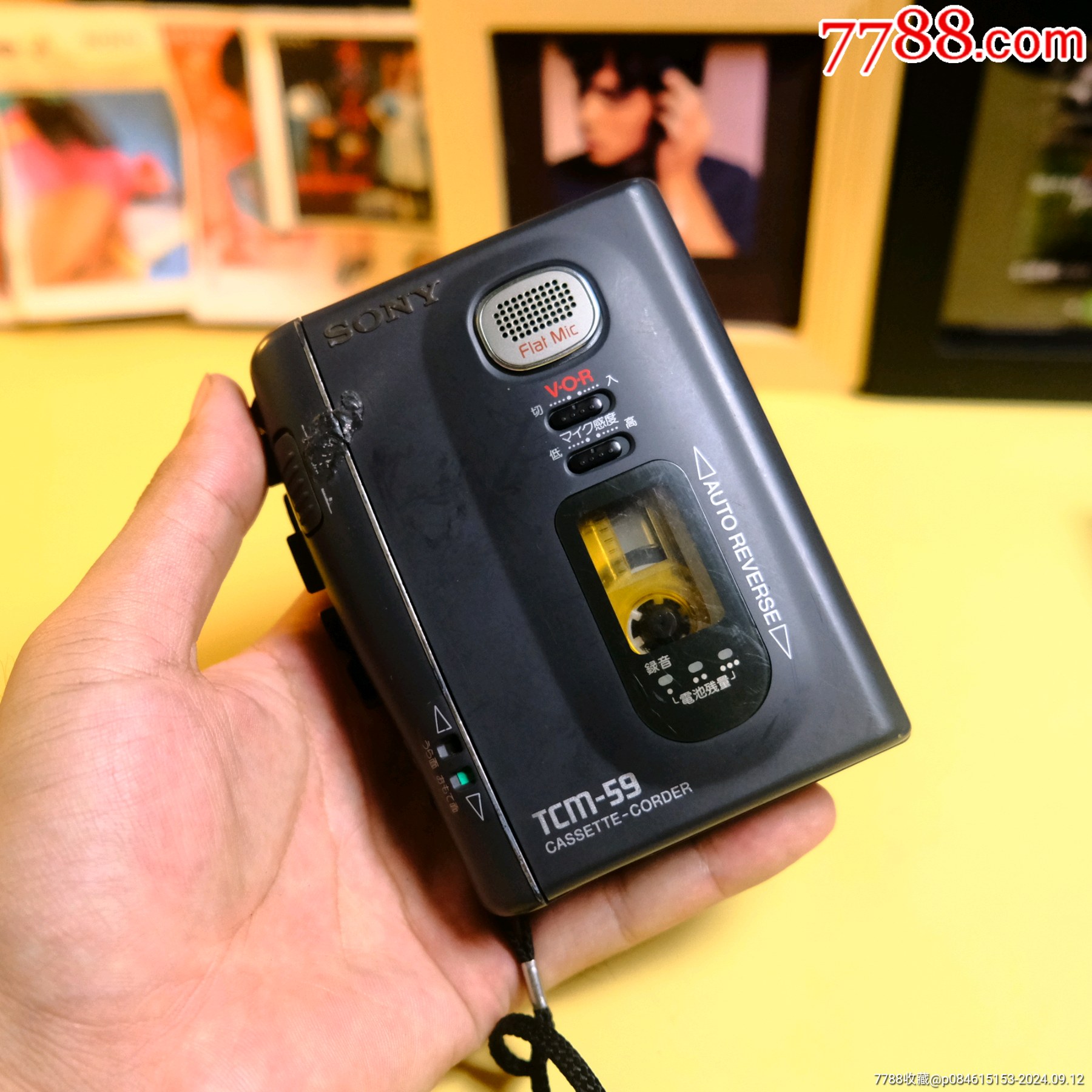 索尼经典型号TCM-59磁带随身听_收音机_怀旧经典杂货店【7788收藏__收藏热线】