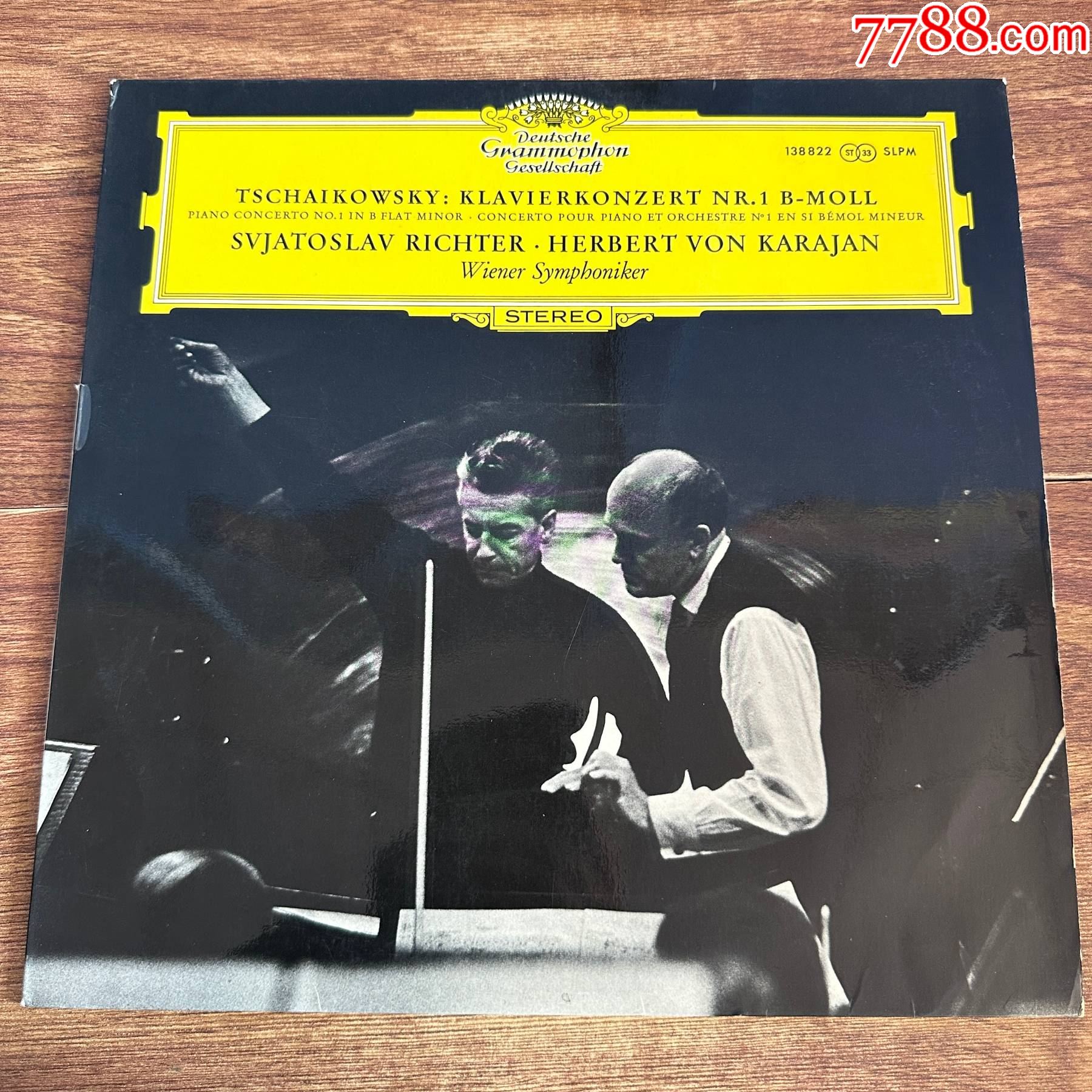 德版-柴可夫斯基-第1钢琴协奏曲-里赫特演奏-卡拉扬-12寸黑胶LP-A45__【7788收藏__收藏热线】