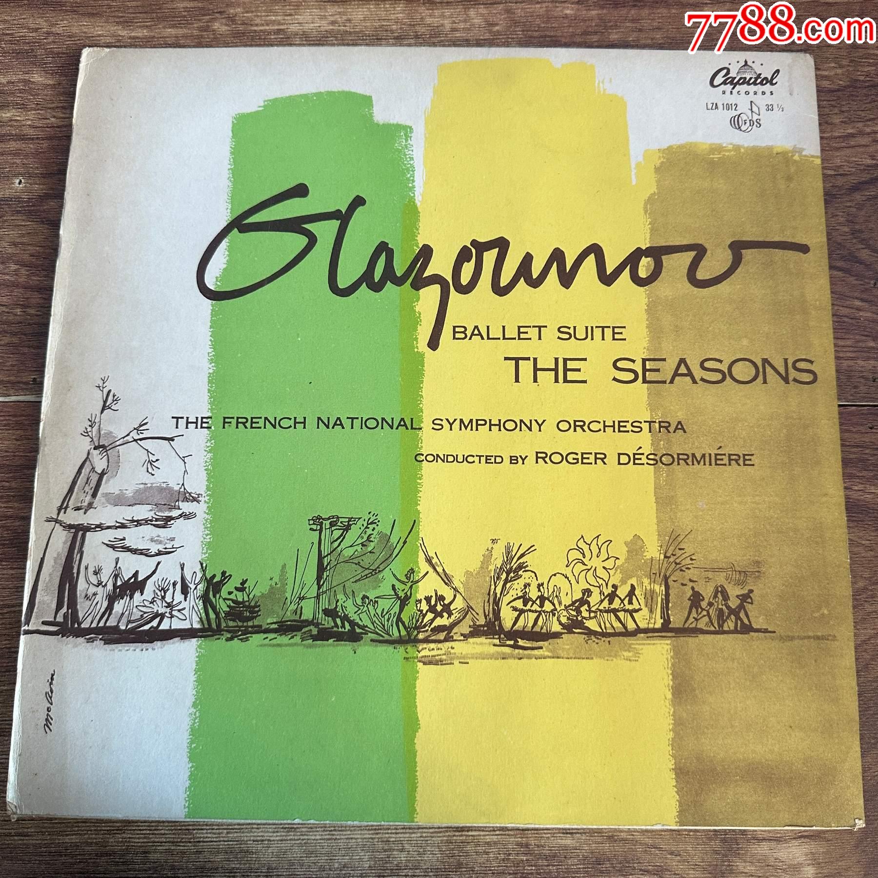 葛拉祖诺夫-芭蕾舞剧-四季-德松米尔指挥-12寸黑胶LP-A47_外语唱片/胶片_碟行音像制品店【7788收藏__收藏热线】