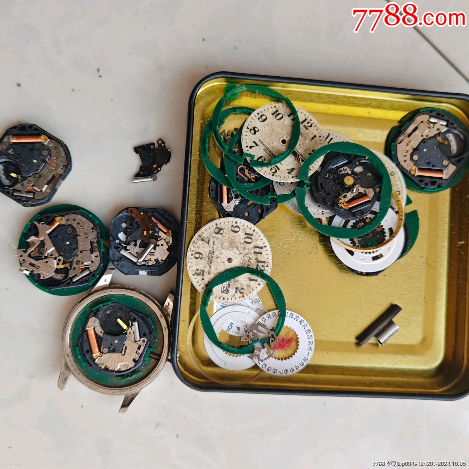 精工石英机芯Y143，7n33，7n42，7n35，vx33配件打包出__【7788收藏__收藏热线】