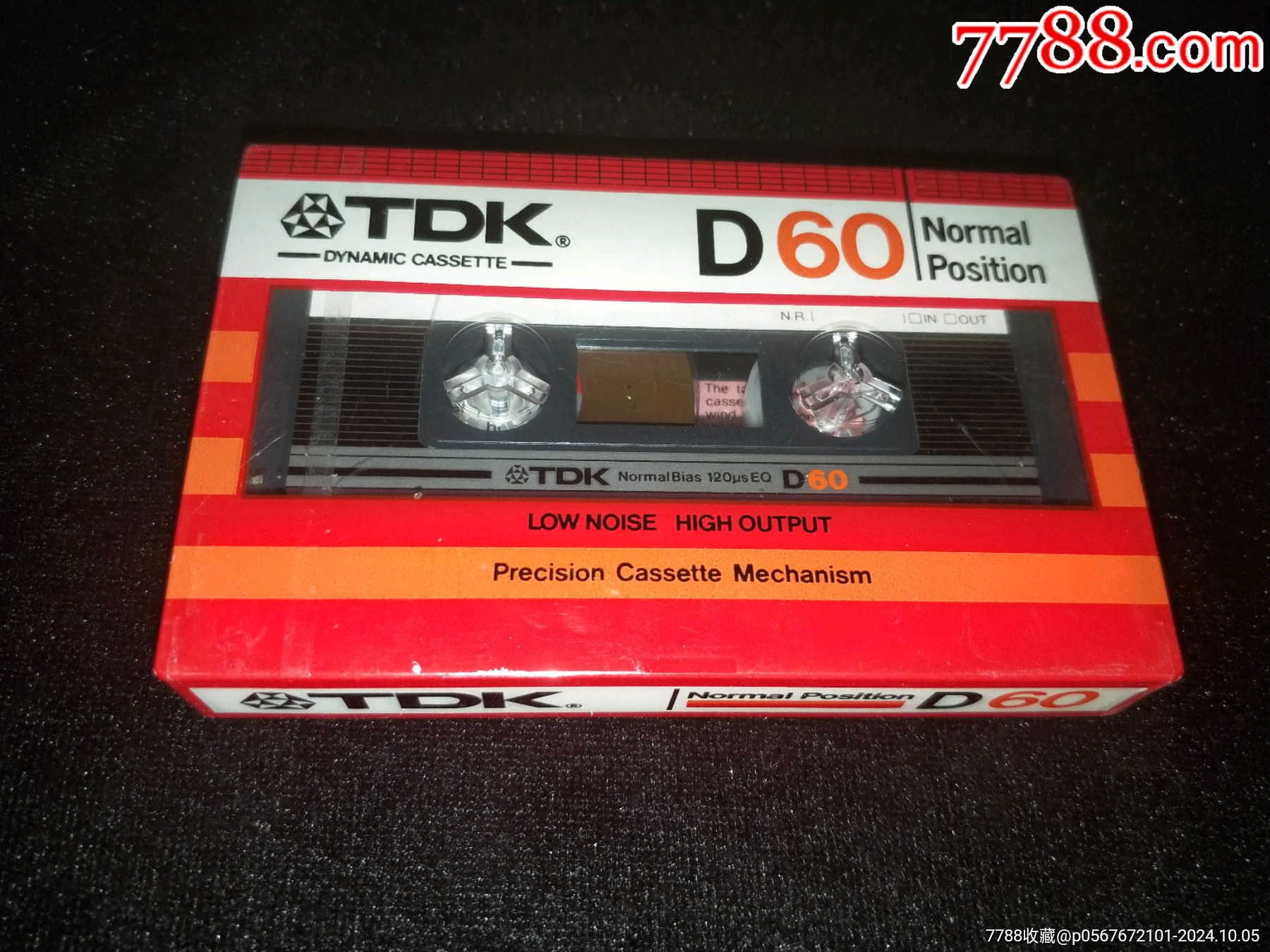 未拆封空白磁带；TDK.D60【1盘】-价格:11元-au39181604-磁带/卡带 -加价-7788收藏__收藏热线
