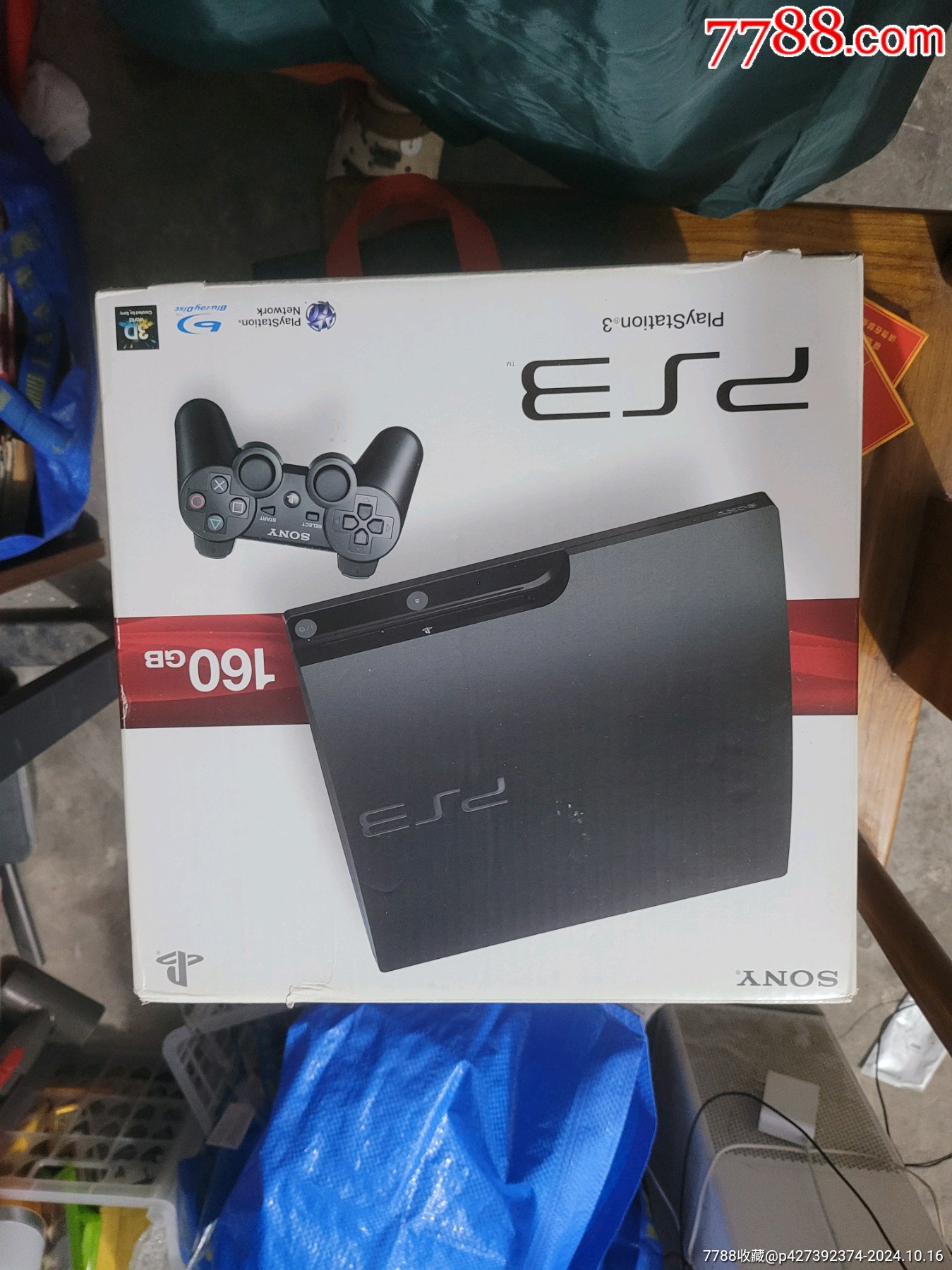 PS3游戏机，嘎嘎新_PSP/游戏机_图片欣赏_收藏价格_7788烟标收藏