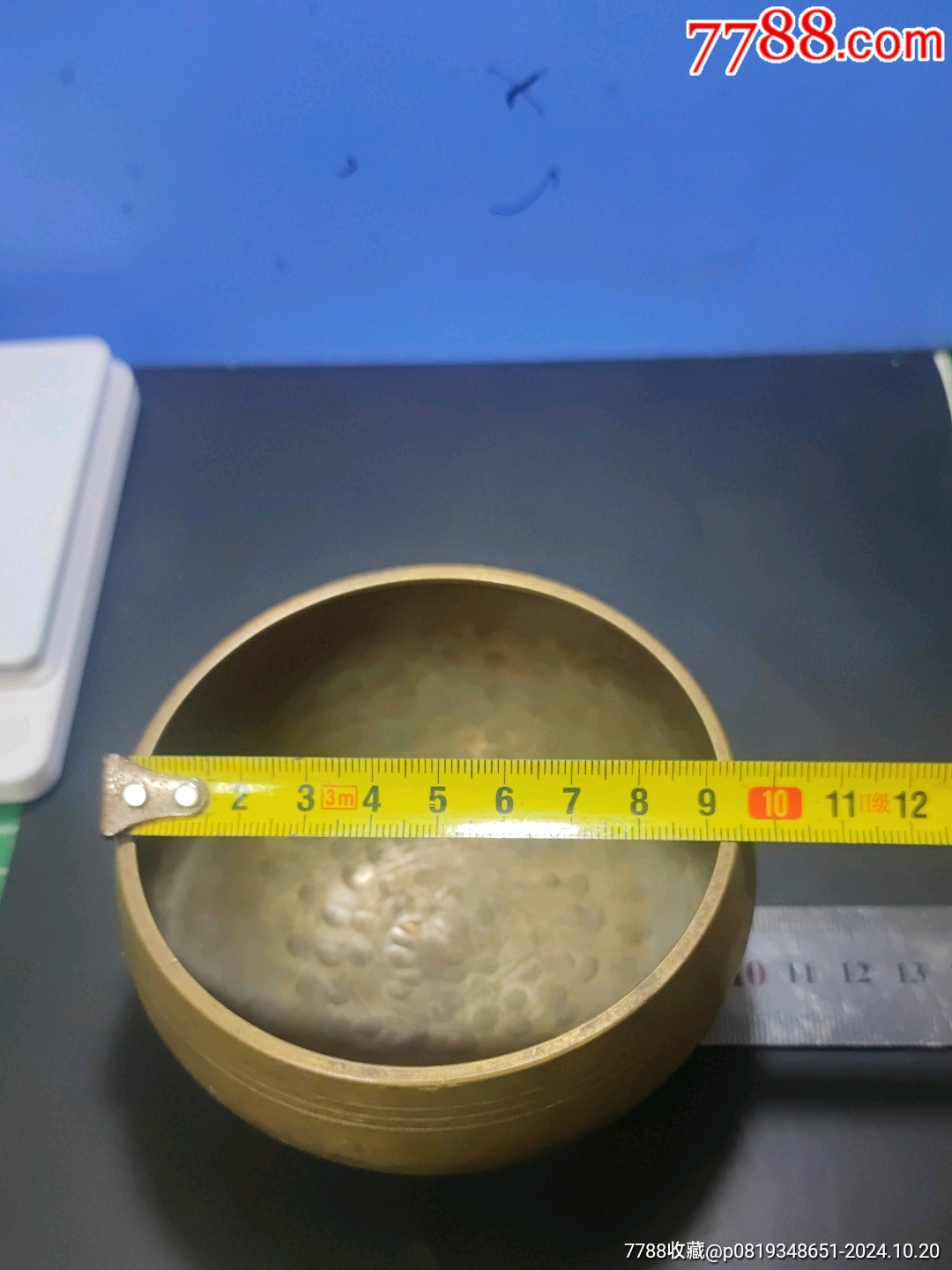 六七十年代厚重铜钵。_铜皿/盛具_牛人收藏【7788收藏__收藏热线】