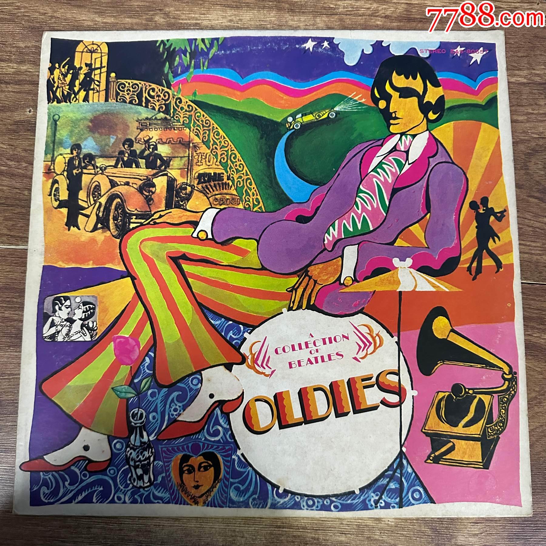 披头士TheBeatles-流行摇滚-12寸黑胶LP-A69有划痕__【7788收藏__收藏热线】