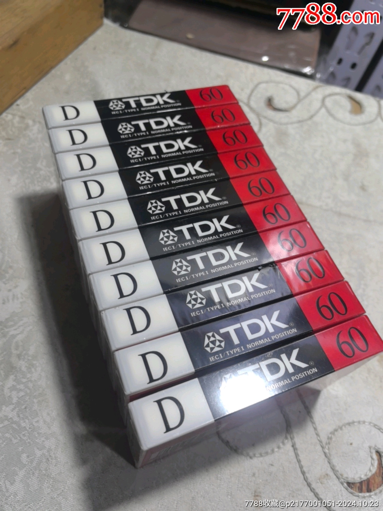TDK全新磁带，空白磁带未拆10个__【7788收藏__收藏热线】