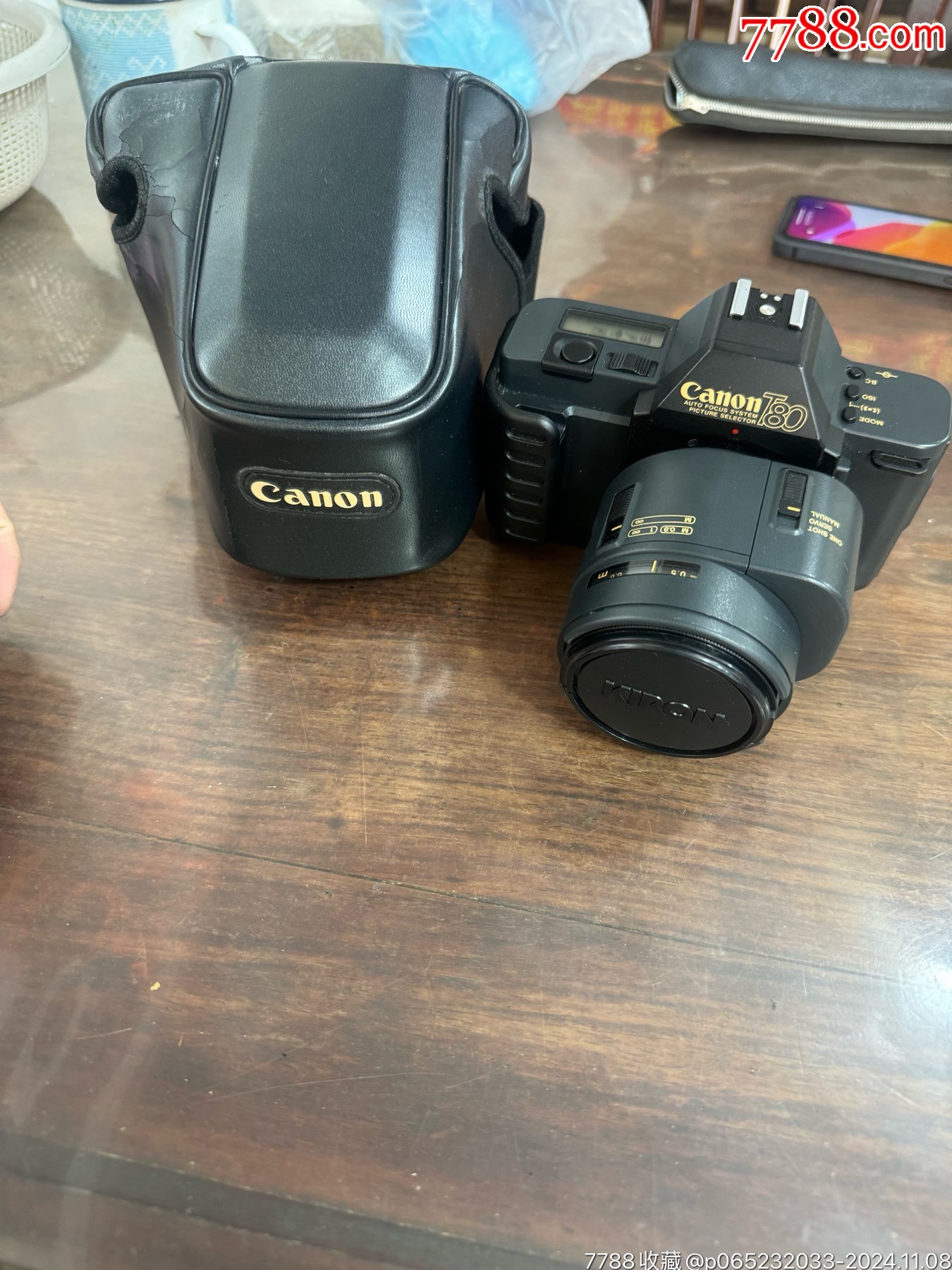 佳能T80单反相机__【7788收藏__收藏热线】