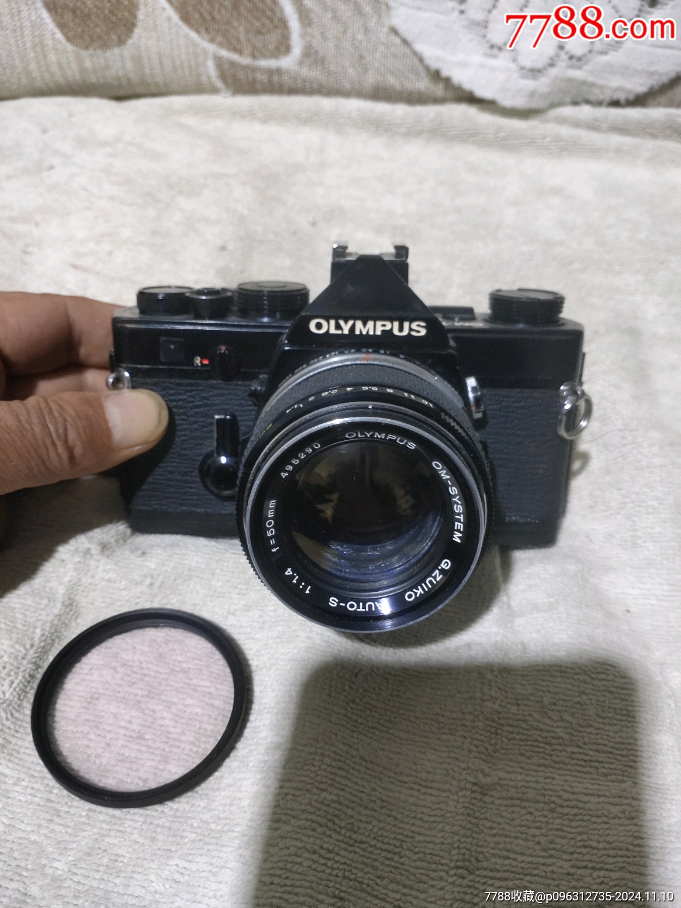 黑色奥林巴斯OM-1配50/1.4镜头，_单反相机_聚鑫院【7788收藏__收藏热线】
