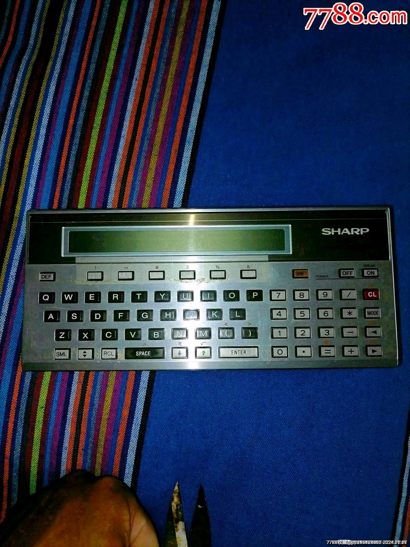 PC1500计算机最早的编程序的计算机-价格:50.0000元-au39591880-掌上电脑/PDA -加价-7788收藏__收藏热线