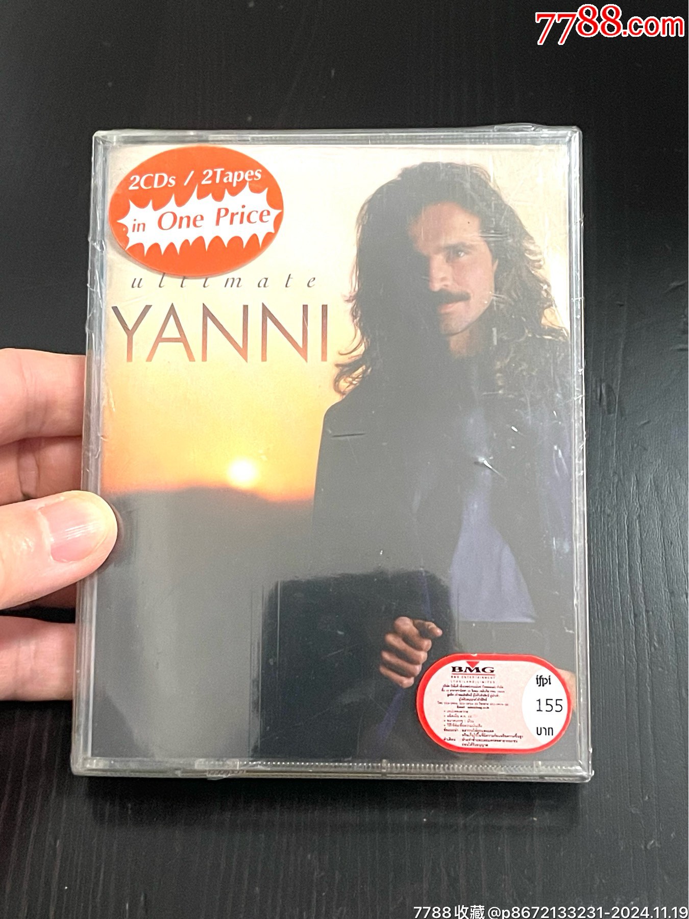 Yanni雅尼～Ultimate双卡精选～泰国版磁带（全新）__【7788收藏__收藏热线】