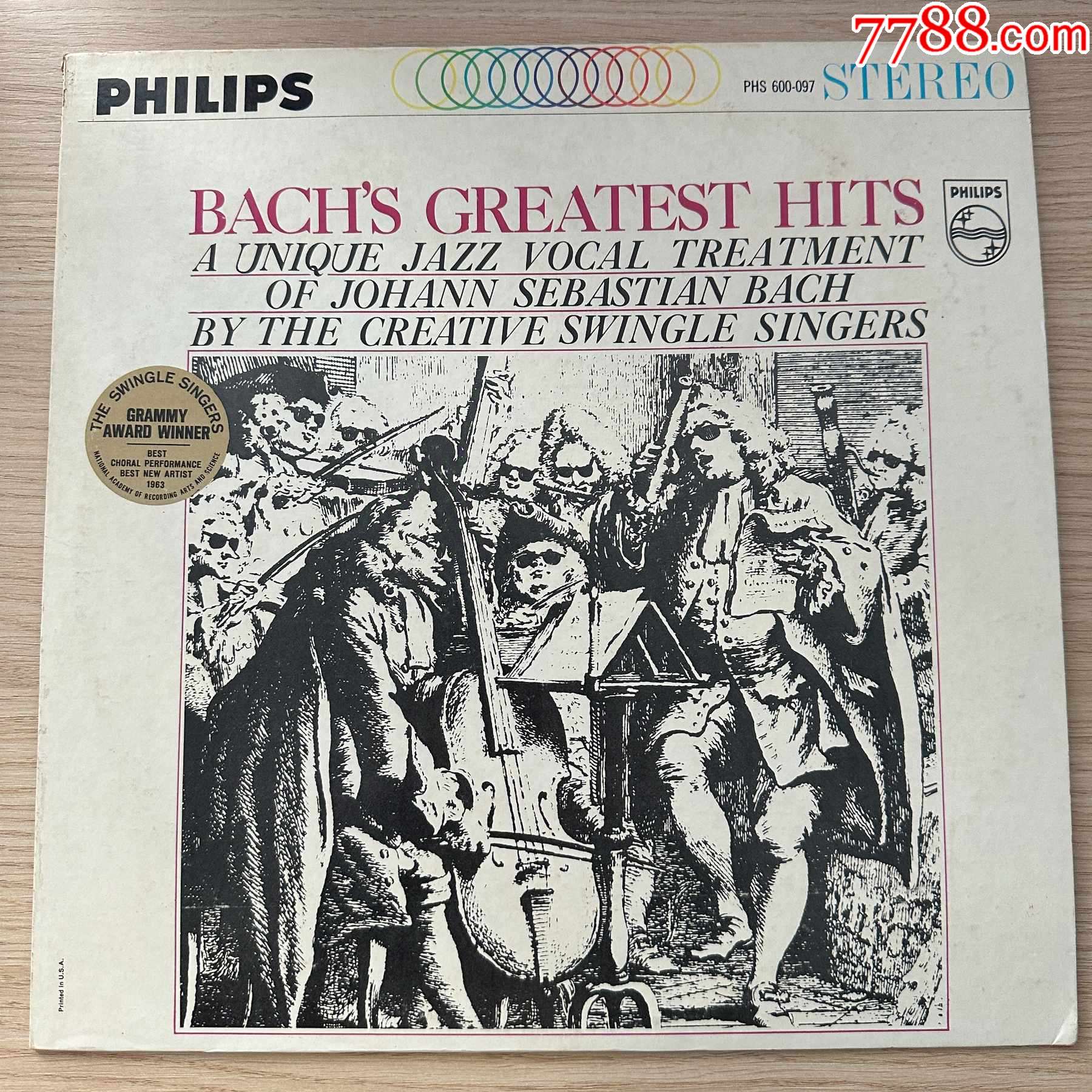 爵士-巴赫-作品集-平均律钢琴--12寸黑胶LP-A59_海外唱片/胶片_碟行音像制品店【7788收藏__收藏热线】