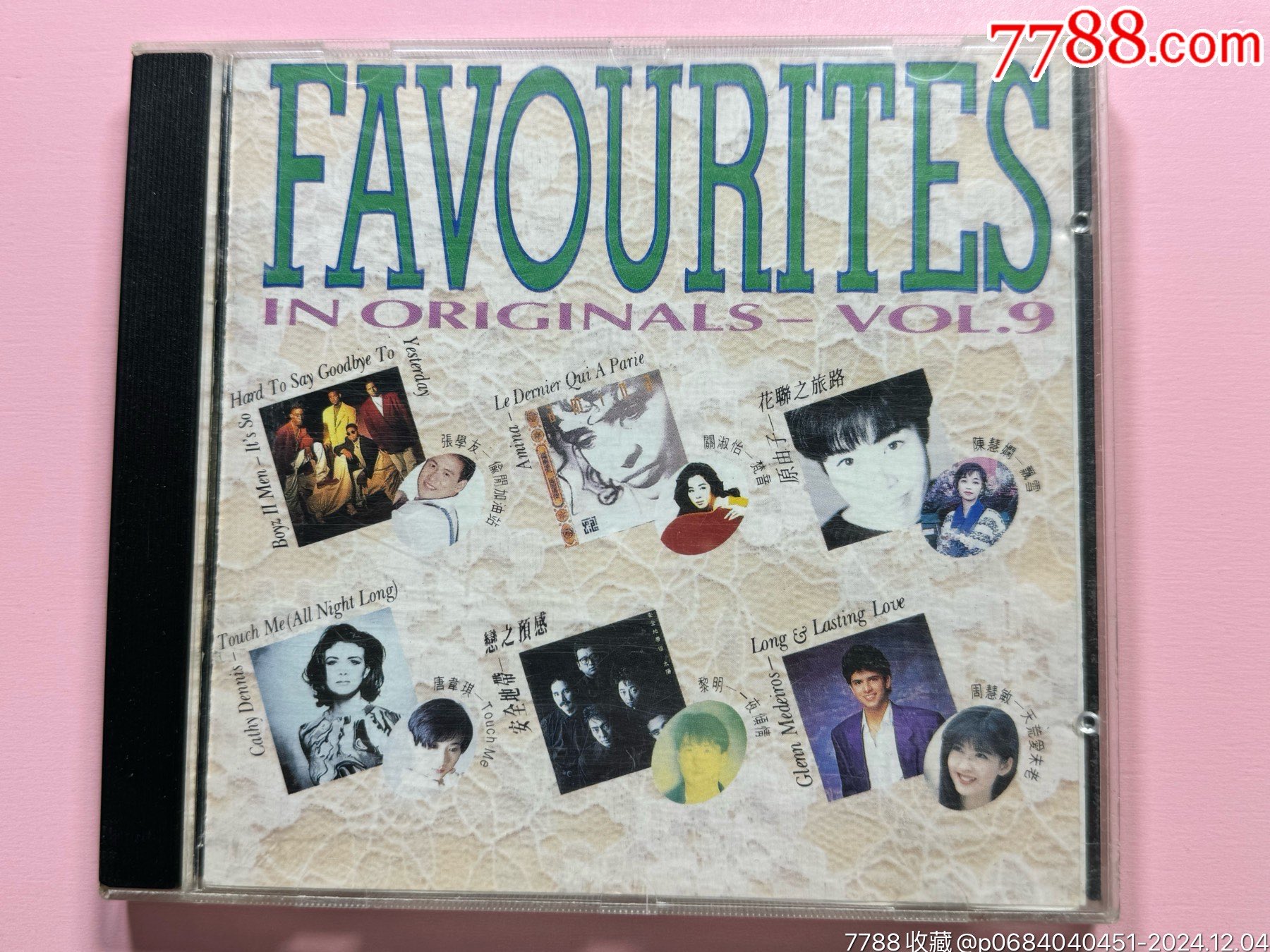 《英文流行原曲精选》K1版CD_音乐CD_快乐的音符【7788收藏__收藏热线】