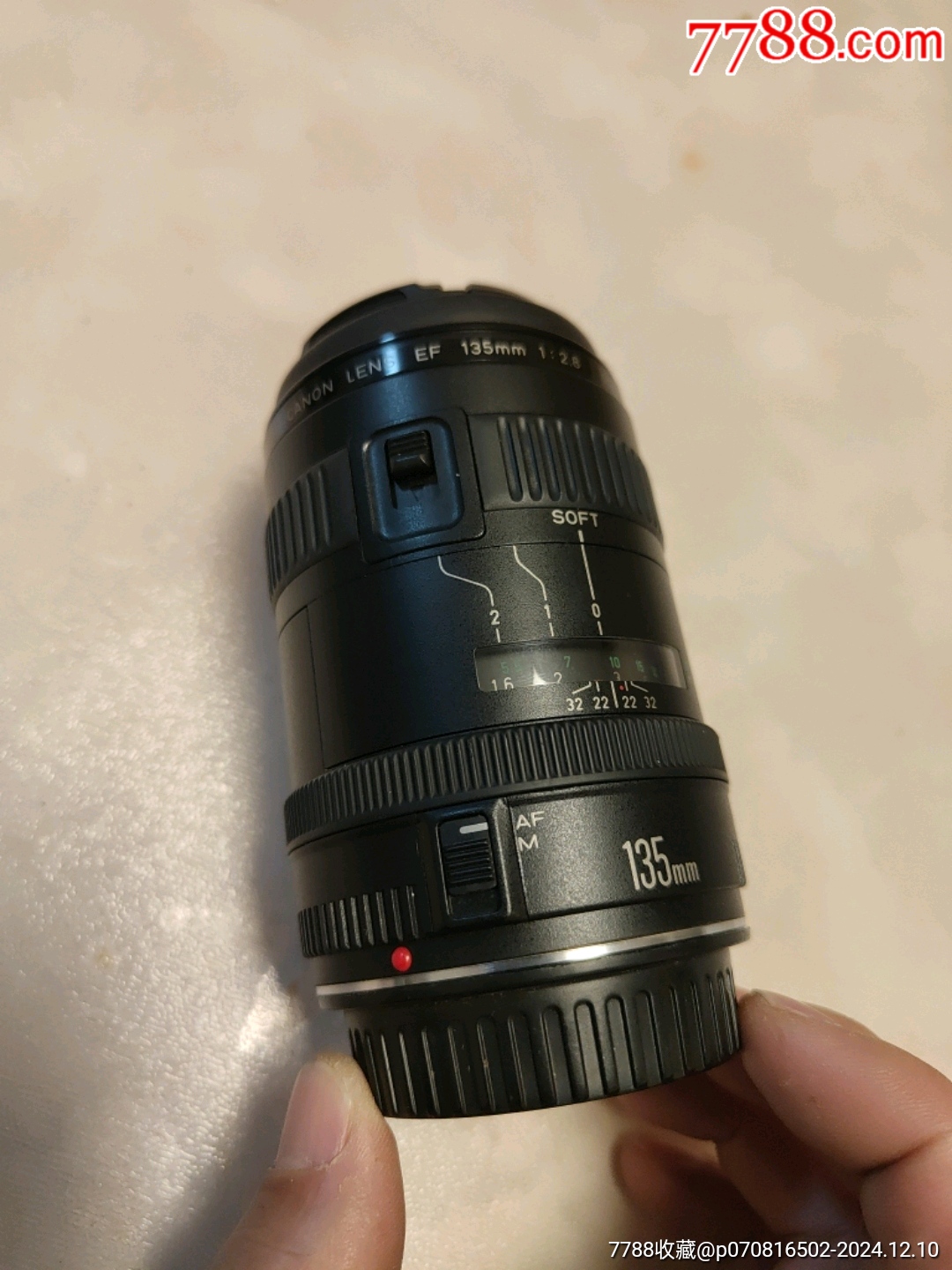 佳能135f2.8-价格:567元-au39844016-单反相机 -加价-7788收藏__收藏热线