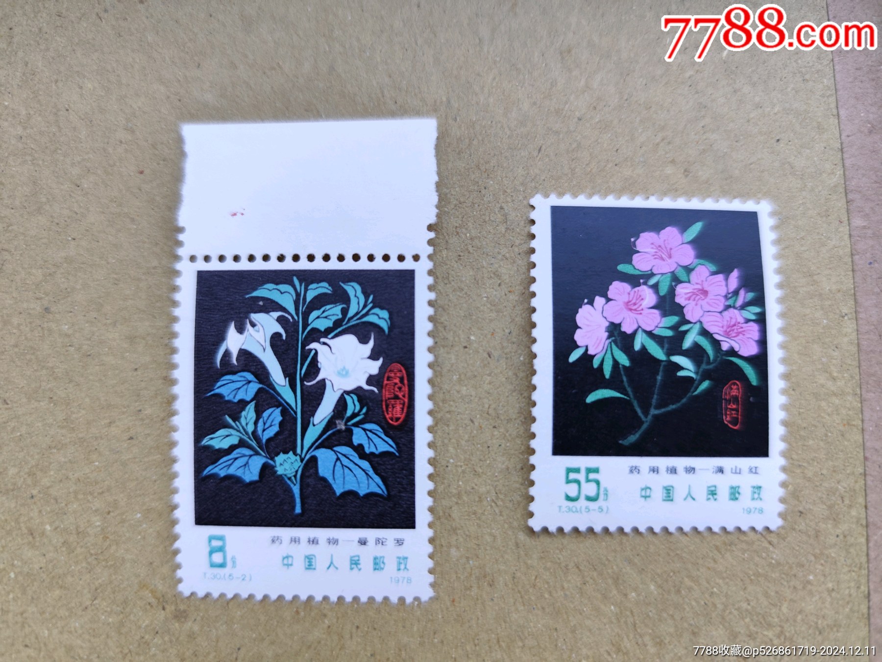 T30新票一套和JT新票5枚合拍_“T”字邮票_建忠商贸【7788收藏__收藏热线】